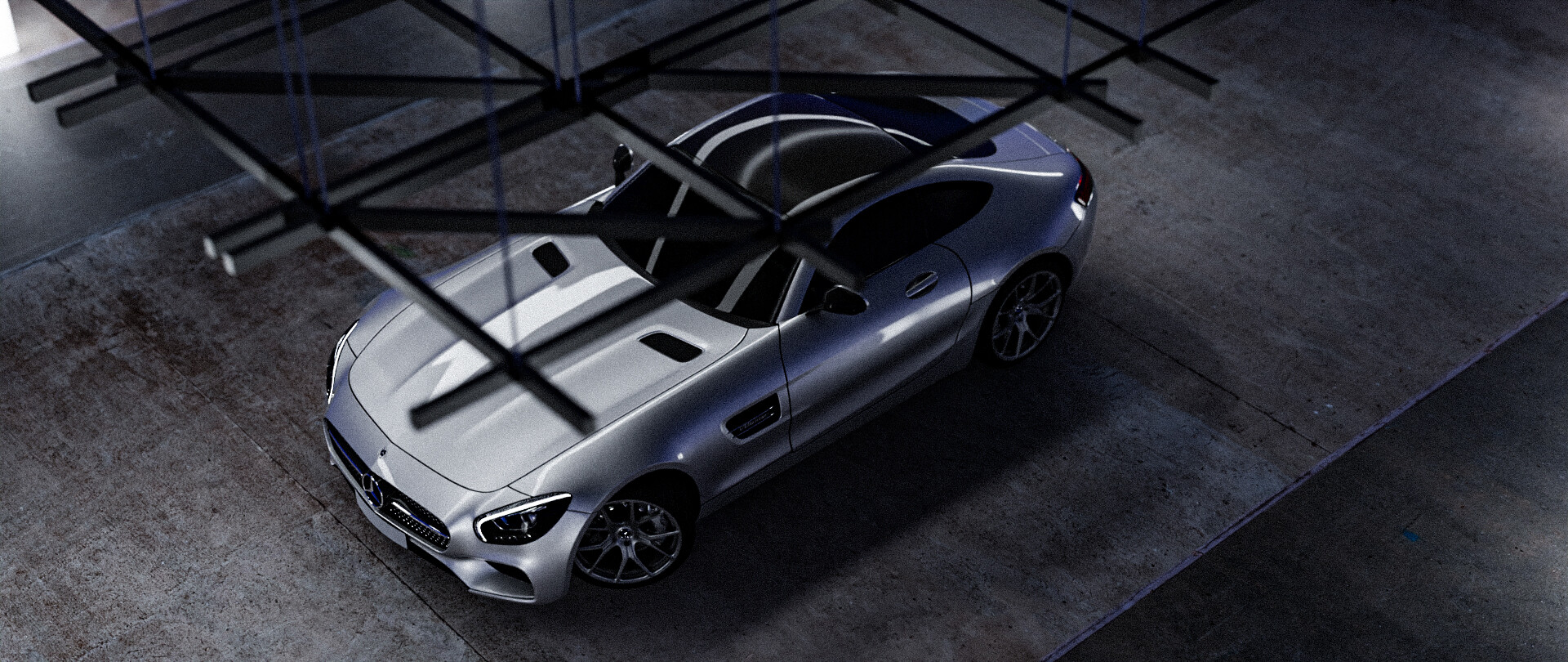 ArtStation - Born to Be Wild: Mercedes Benz AMG GT CGI Animation