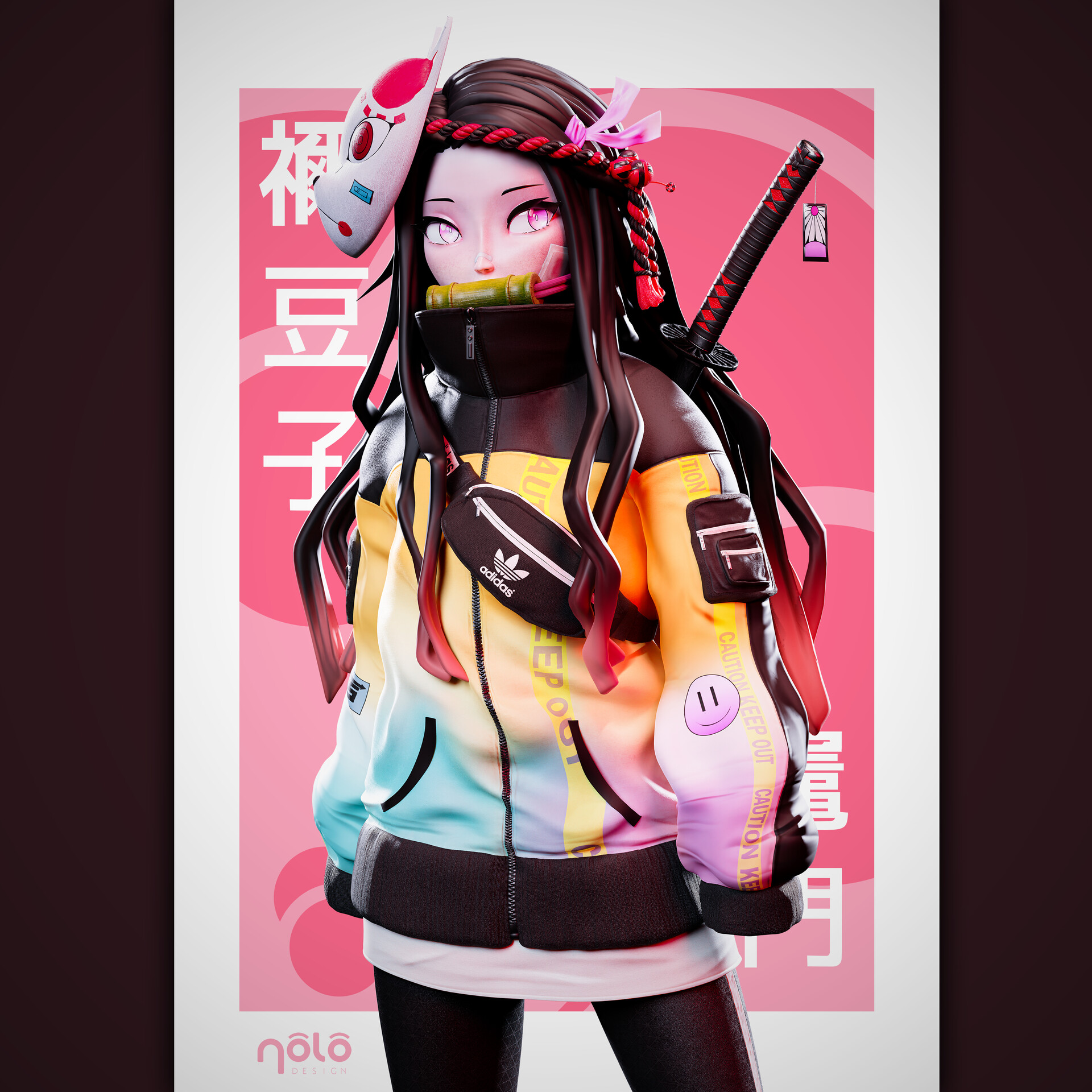 ArtStation - City Nezuko 3D model