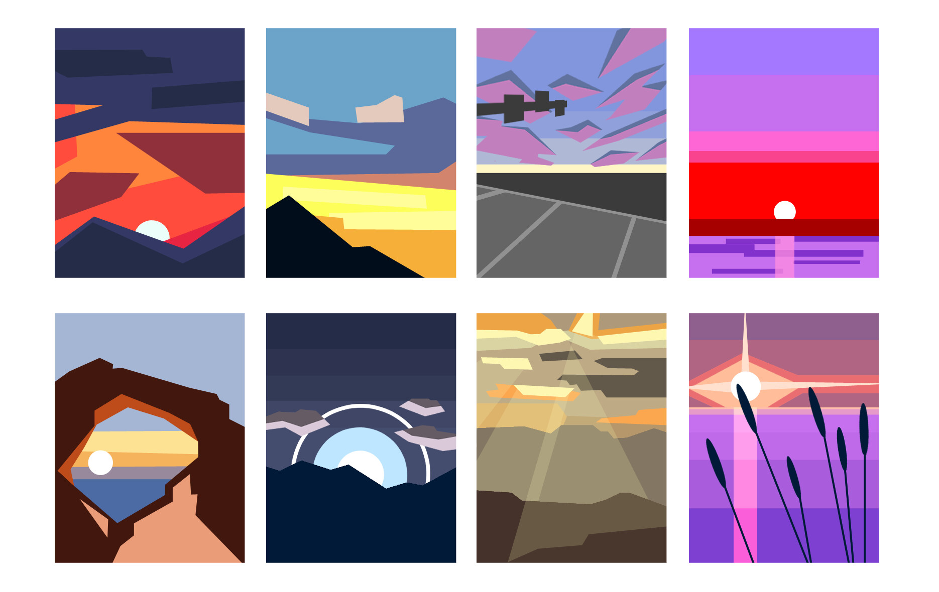 ArtStation - Sky sticker sheet