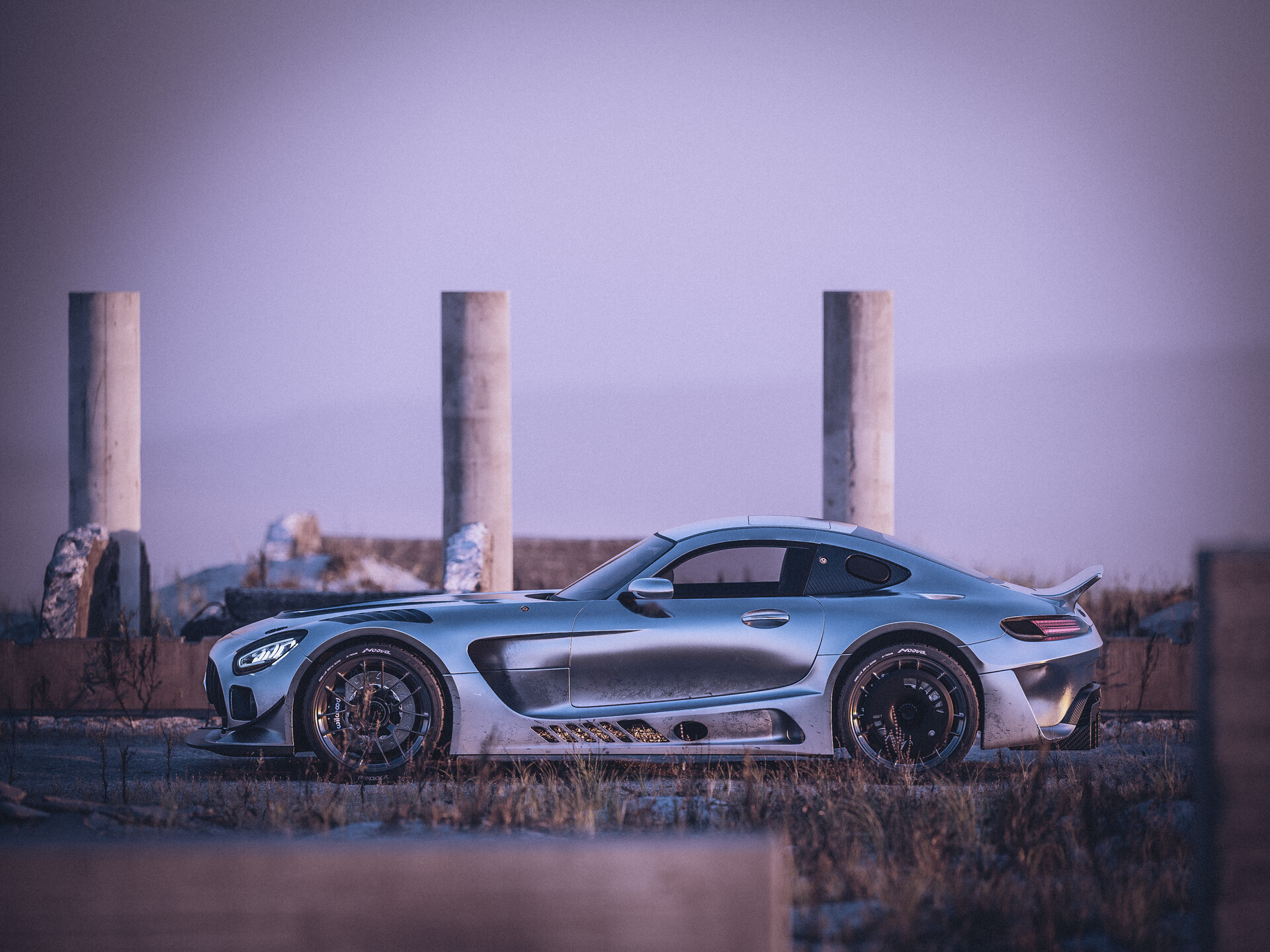 Martin Vanek - Mercedes Benz AMG GTR Duck wing