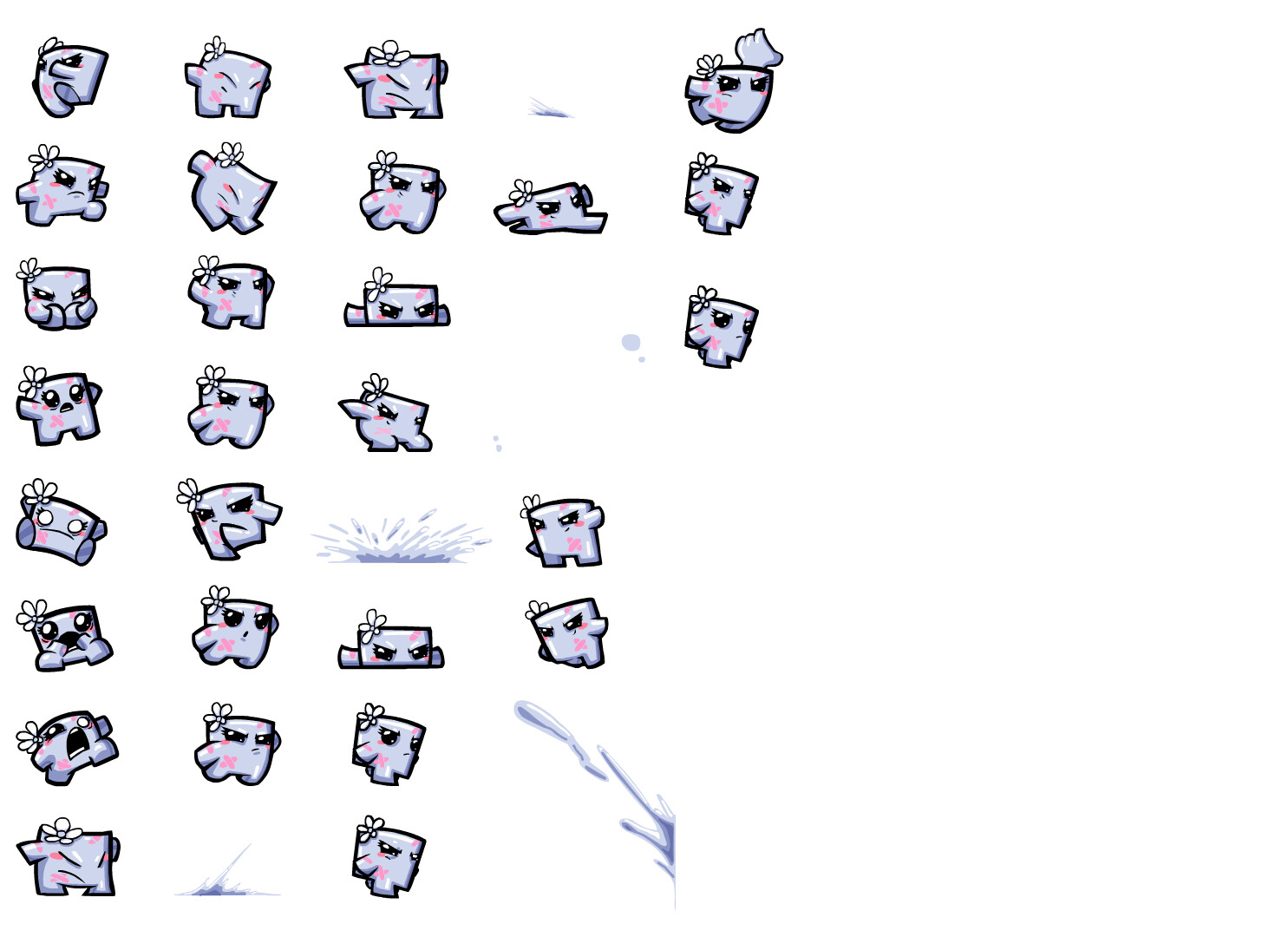 super meat boy sprites