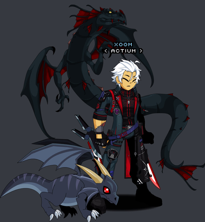 ArtStation - AQW- Demon Dragon Lord