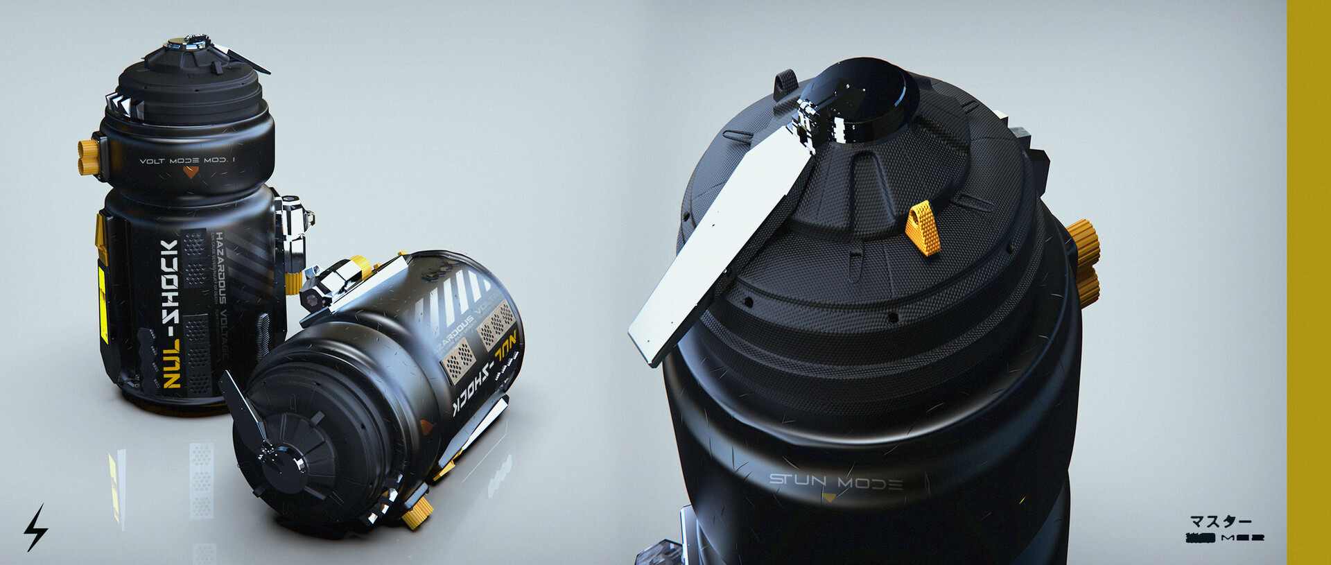 ArtStation - Nul-Shock Grenade