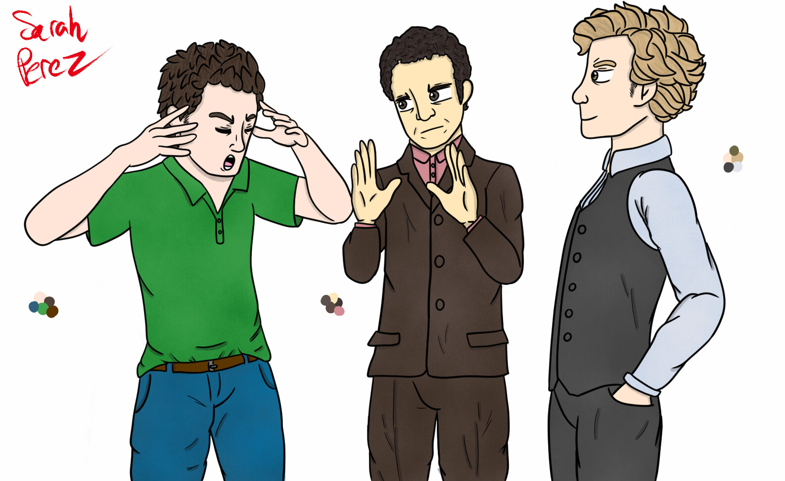 ArtStation - The Three Detectives