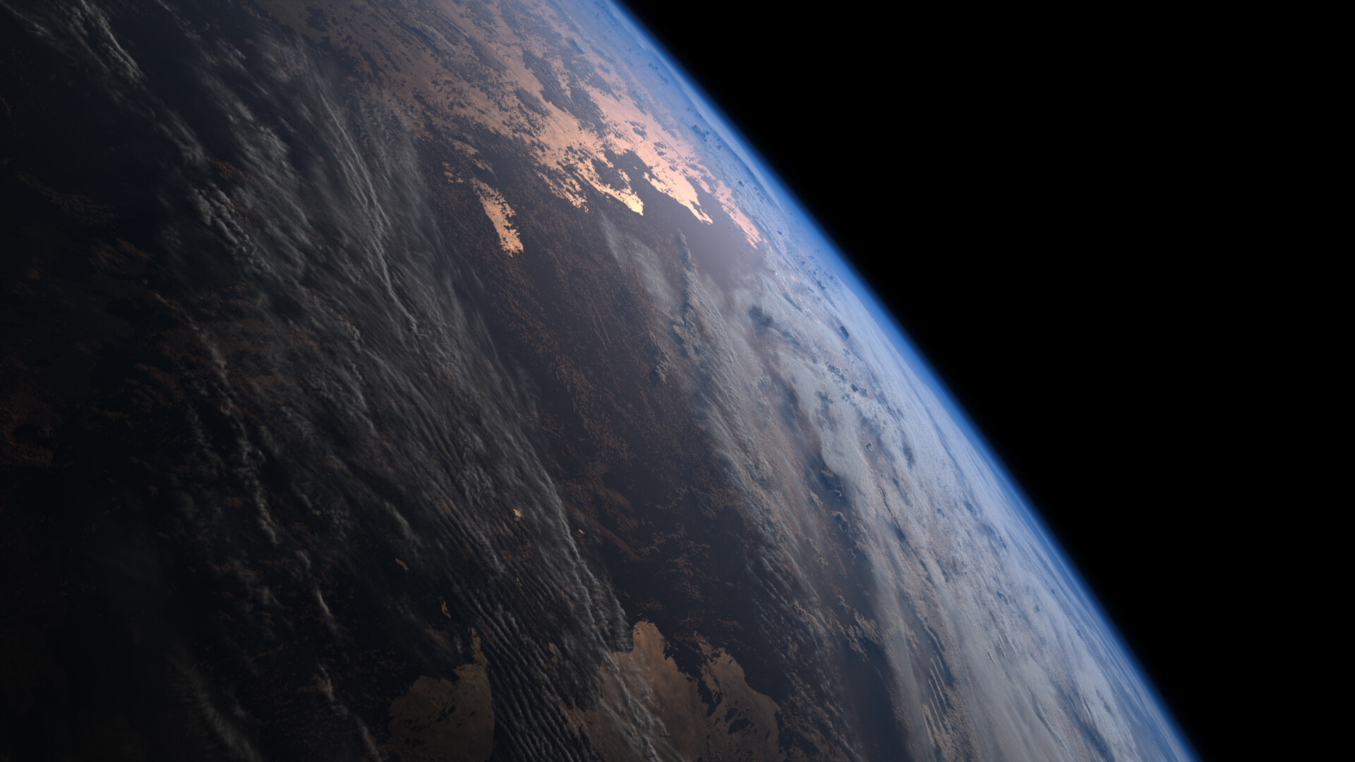 ArtStation - Blender Photorealistic Planet Study + Breakdown