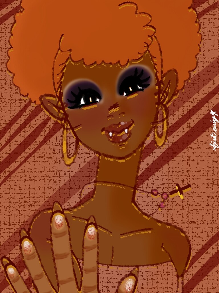 ArtStation - Orange Vampire