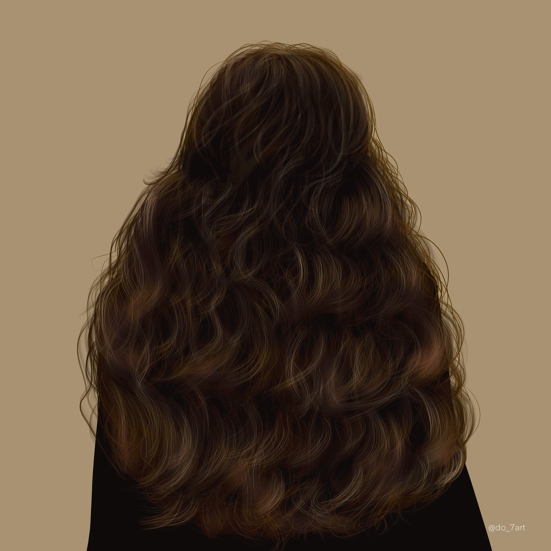 ArtStation - Drawing Hair