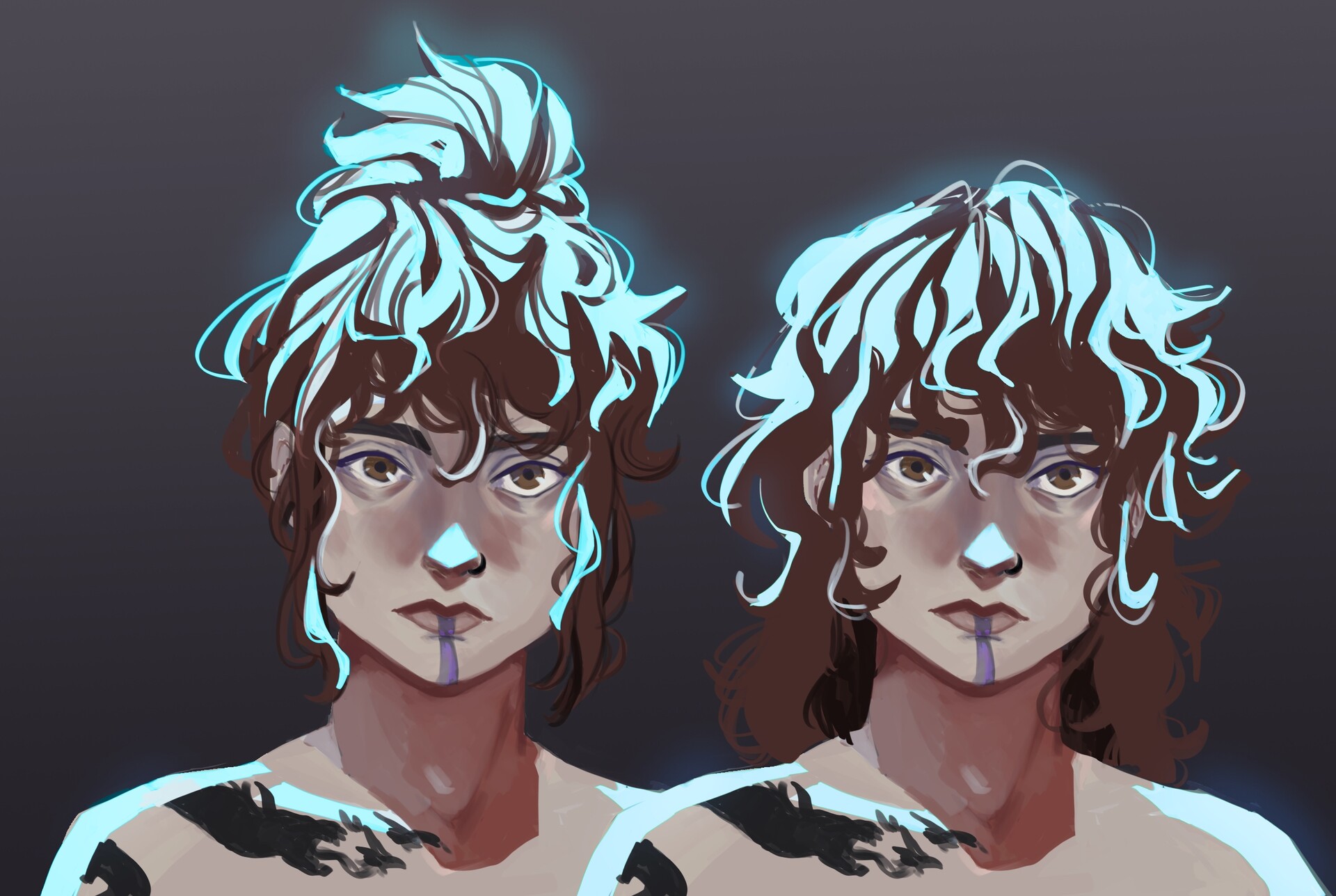 ArtStation - Arcane style character sketches