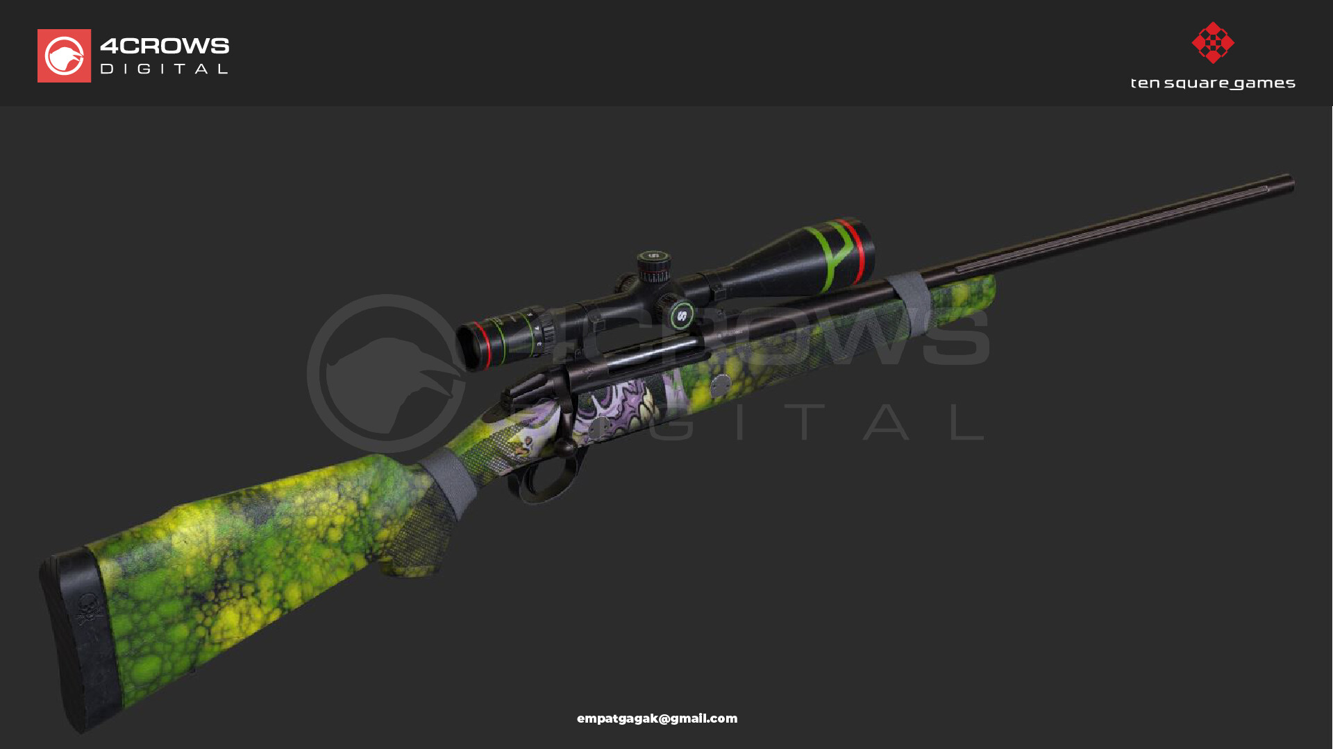 ArtStation - Weapons | Sako 85 Stainless Hunter for TSG