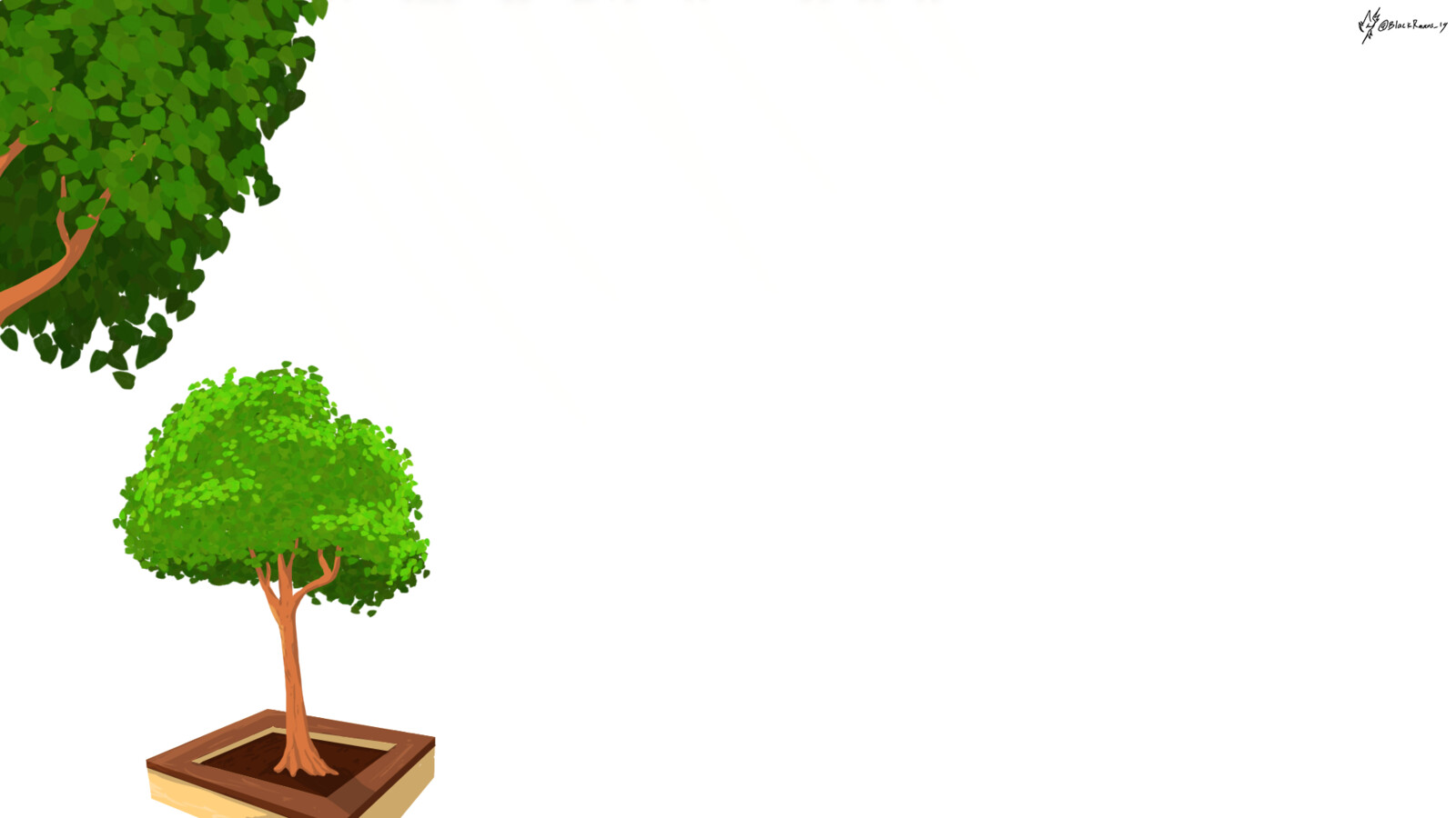 Wildan Hari Pratama - Great Mosque of Demak's Park at Afternoon in Cartoon Style