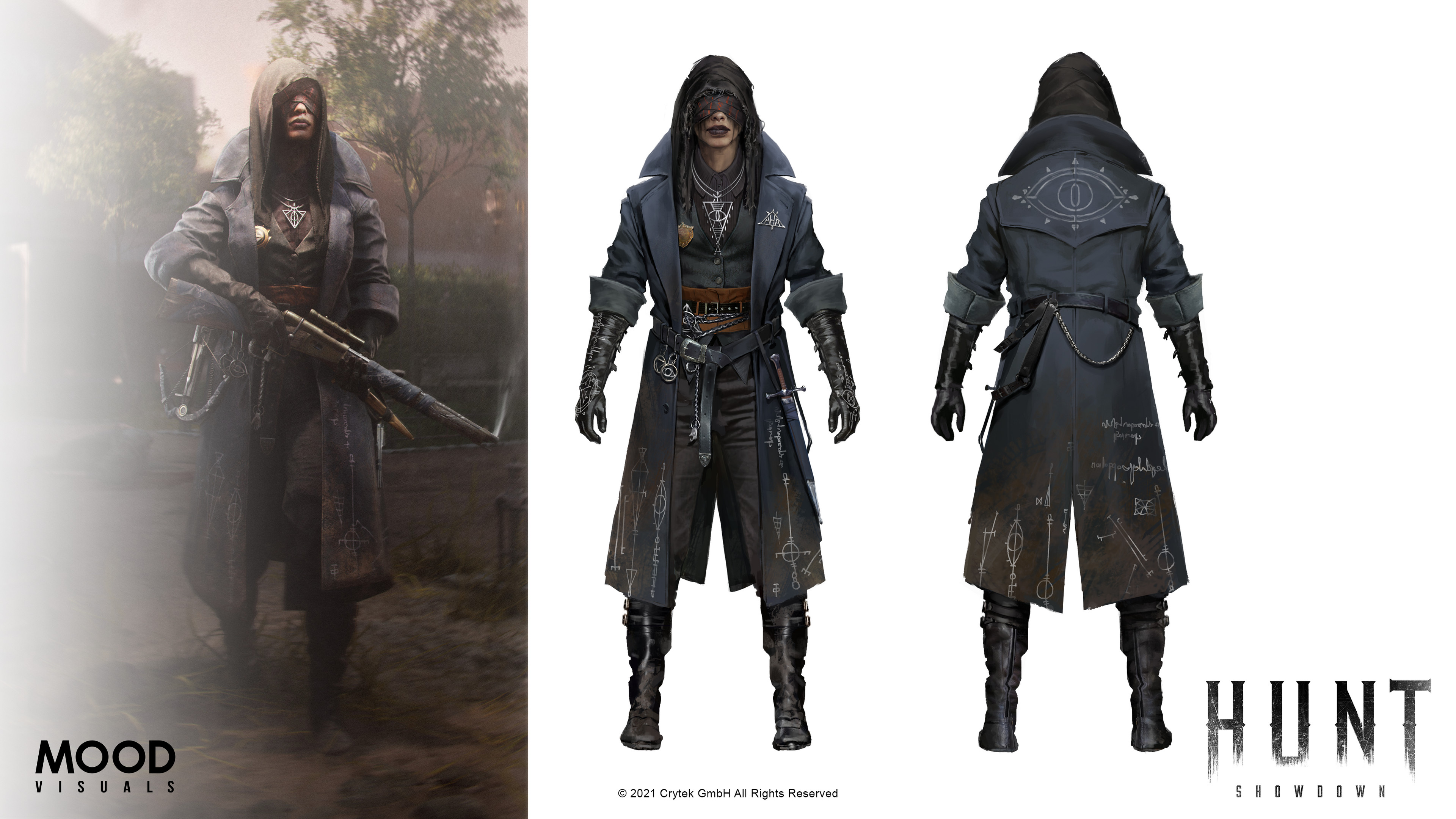 MOOD Visuals - Hunt: Showdown - The Seer Character Concept
