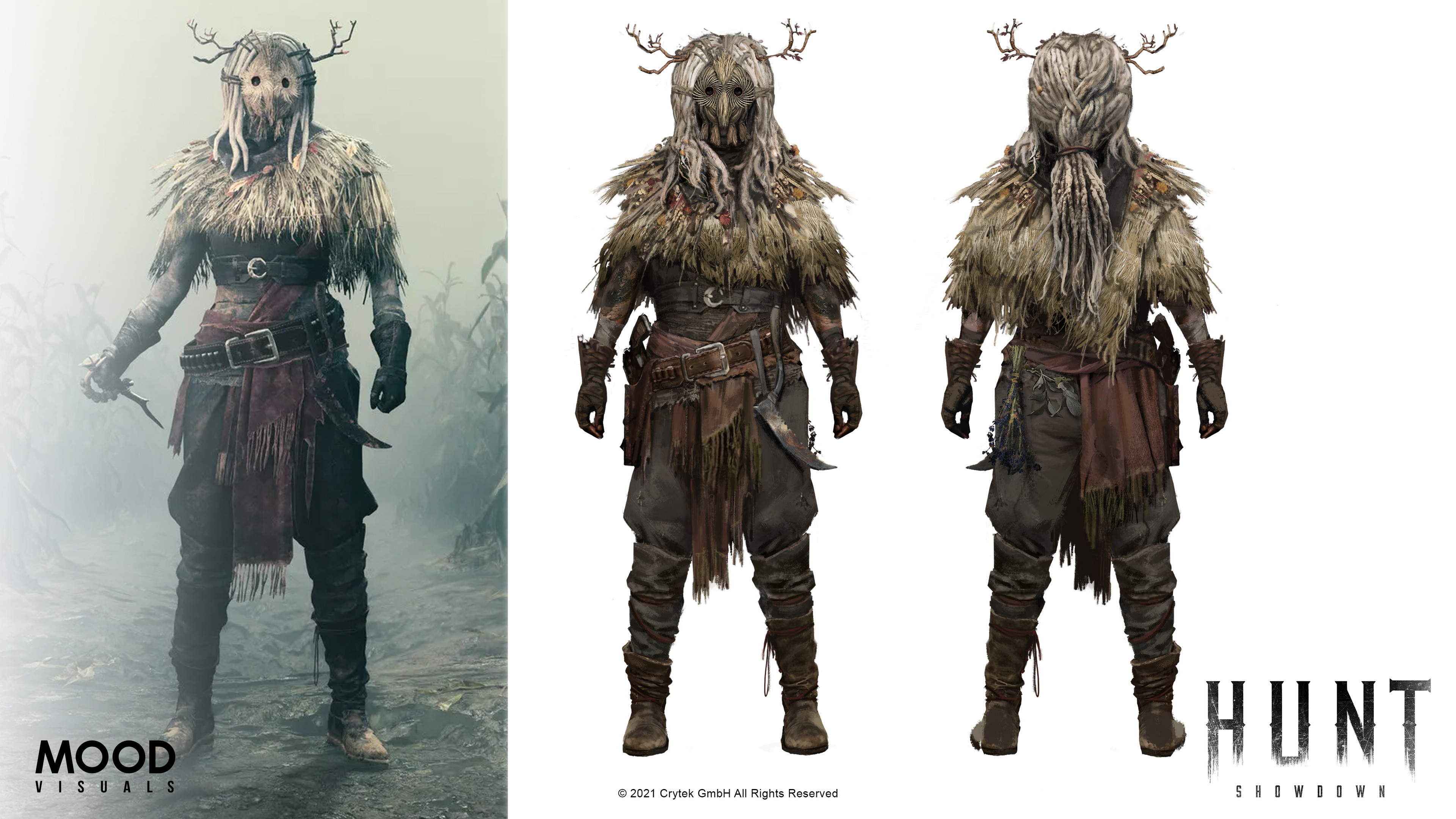 MOOD Visuals - Hunt: Showdown - The Harvest Witch Character Concept