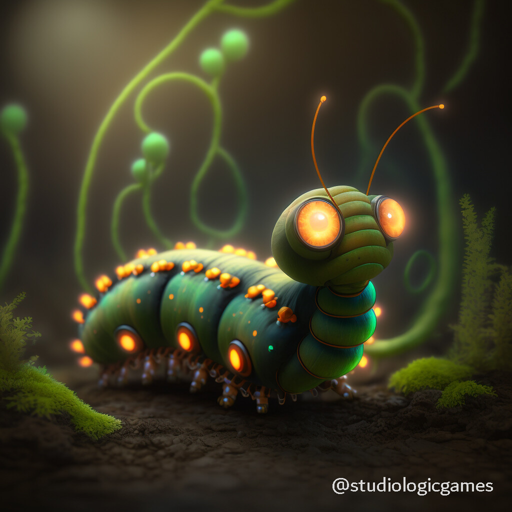 ArtStation - Robotic Pokemon - Caterpie (and evolutions)