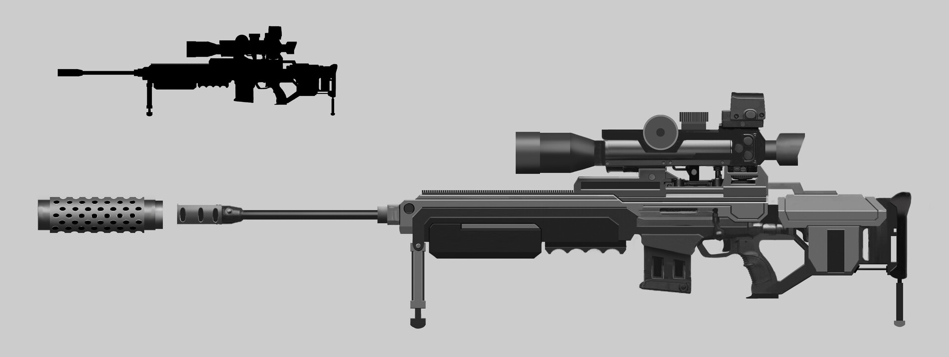 ArtStation - Sniper Design