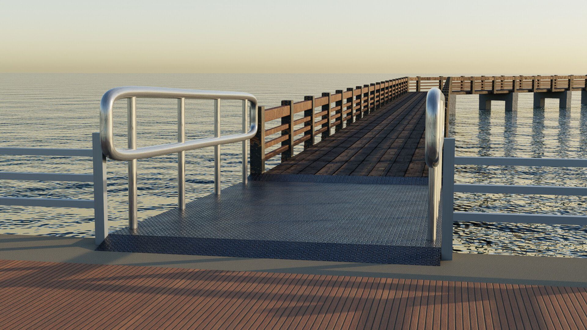 ArtStation - Pier to Gangway