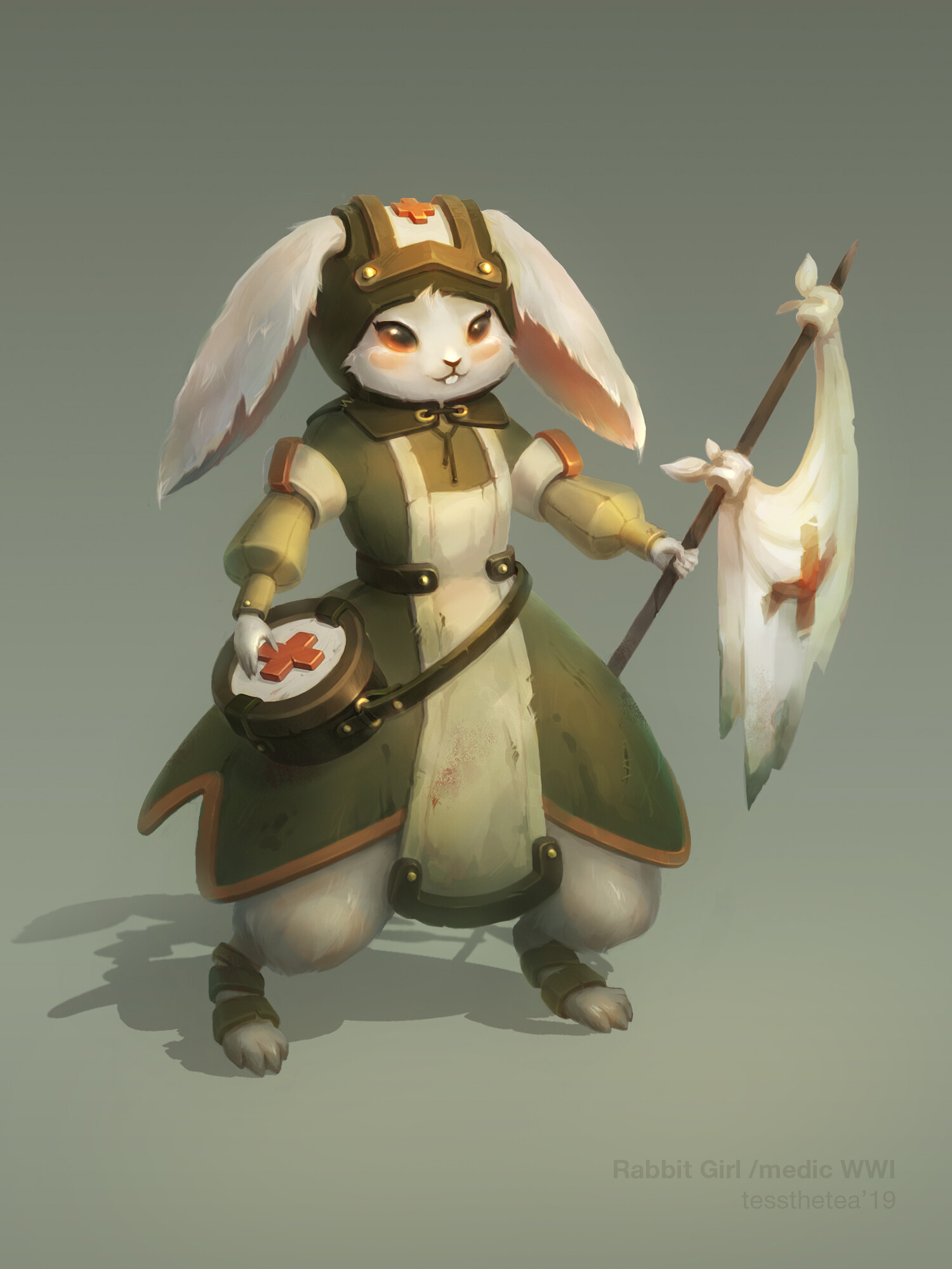 ArtStation - Medic Rabbit Girl