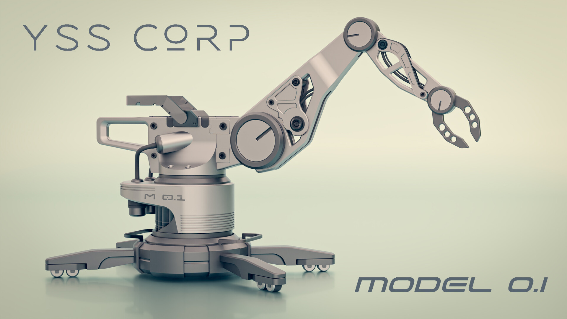 ArtStation - Mechanical arm