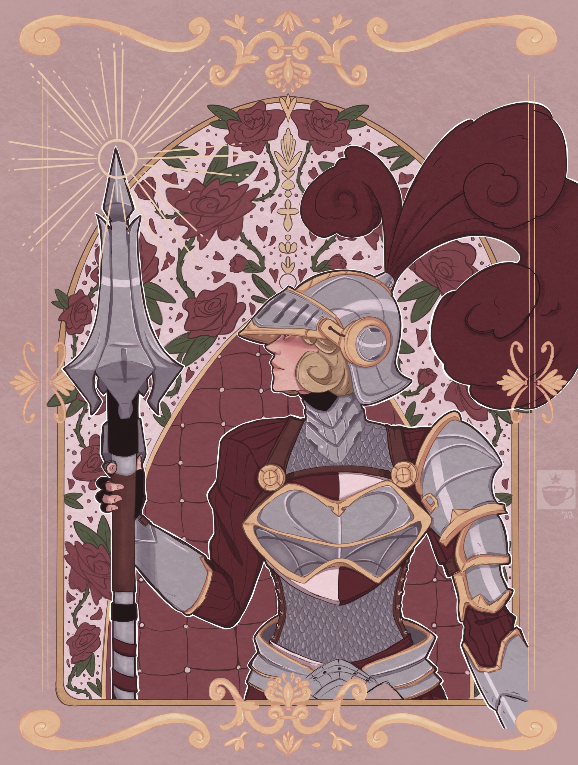 ArtStation - Royal Knight Mercy