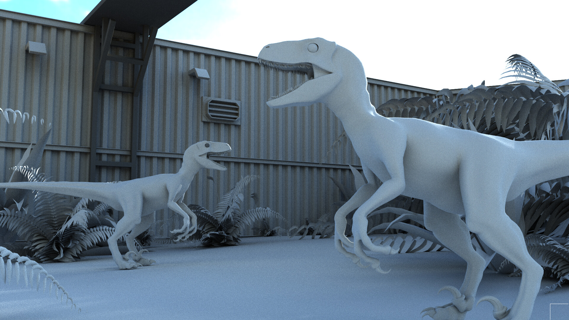 ArtStation - Raptor Work in process