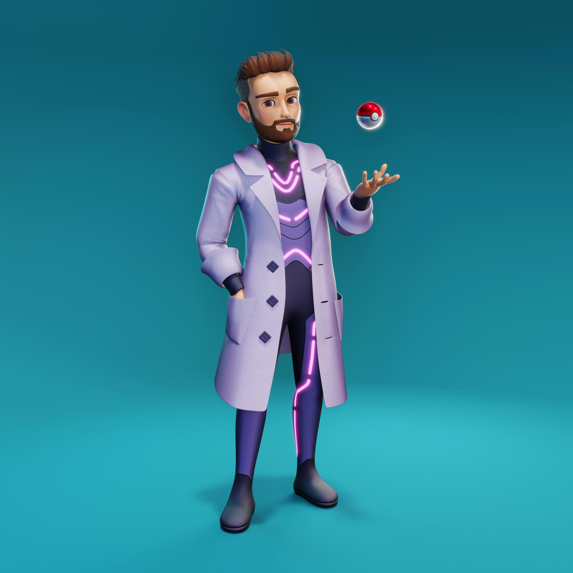 ArtStation - Professor Turo in Blender