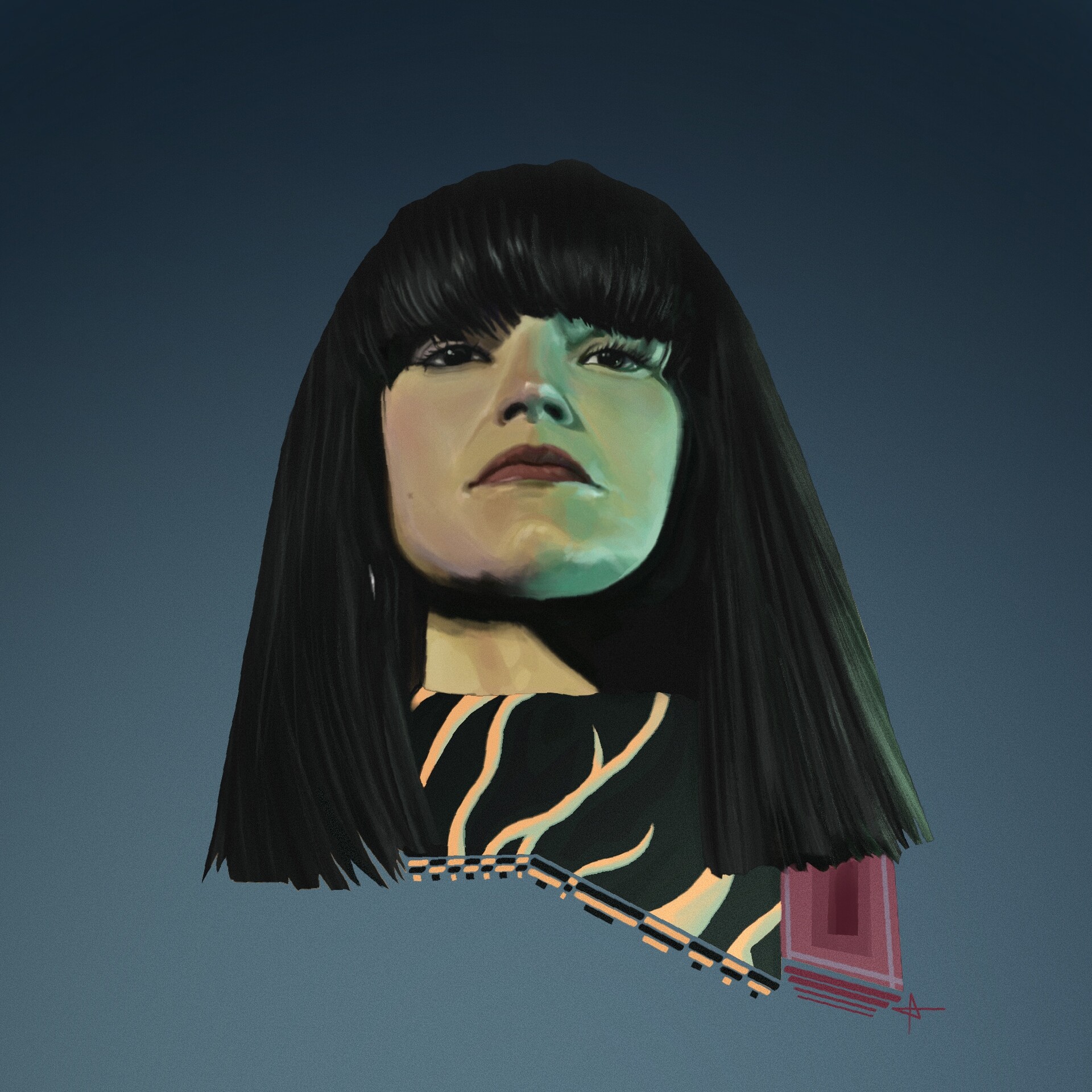 ArtStation - Laura Lee of Khrunangbin