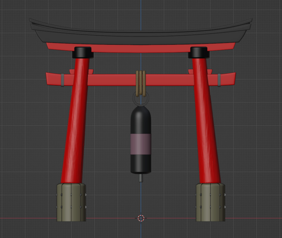 ArtStation - Japanese Torii 3D Model