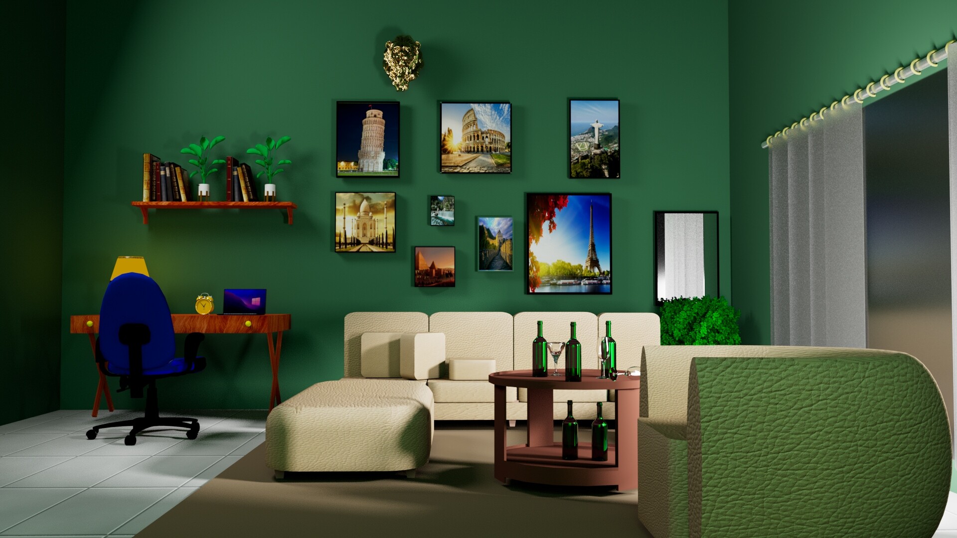 ArtStation - Room interior