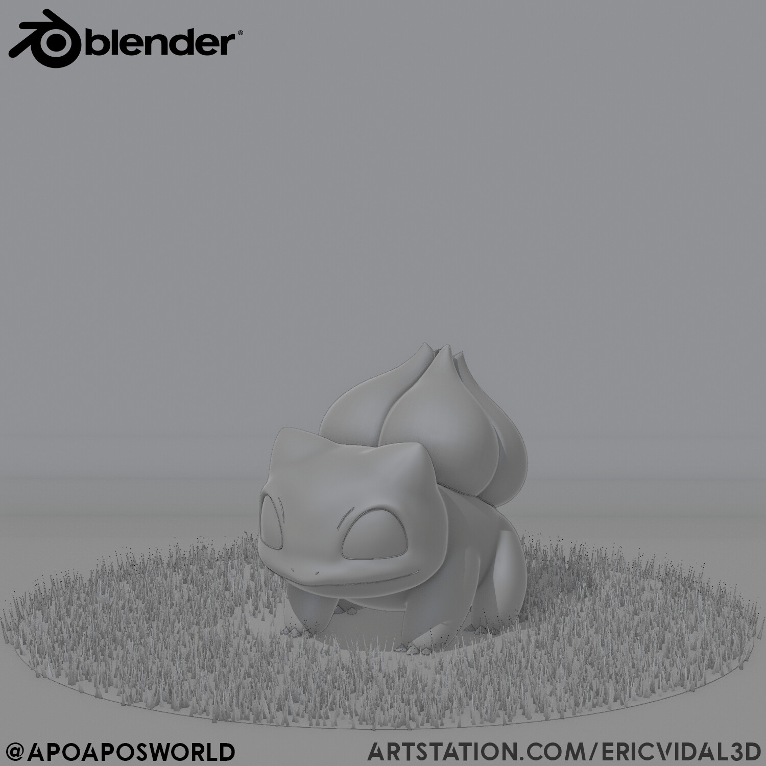 Eric Vidal - Bulbasaur FanArt