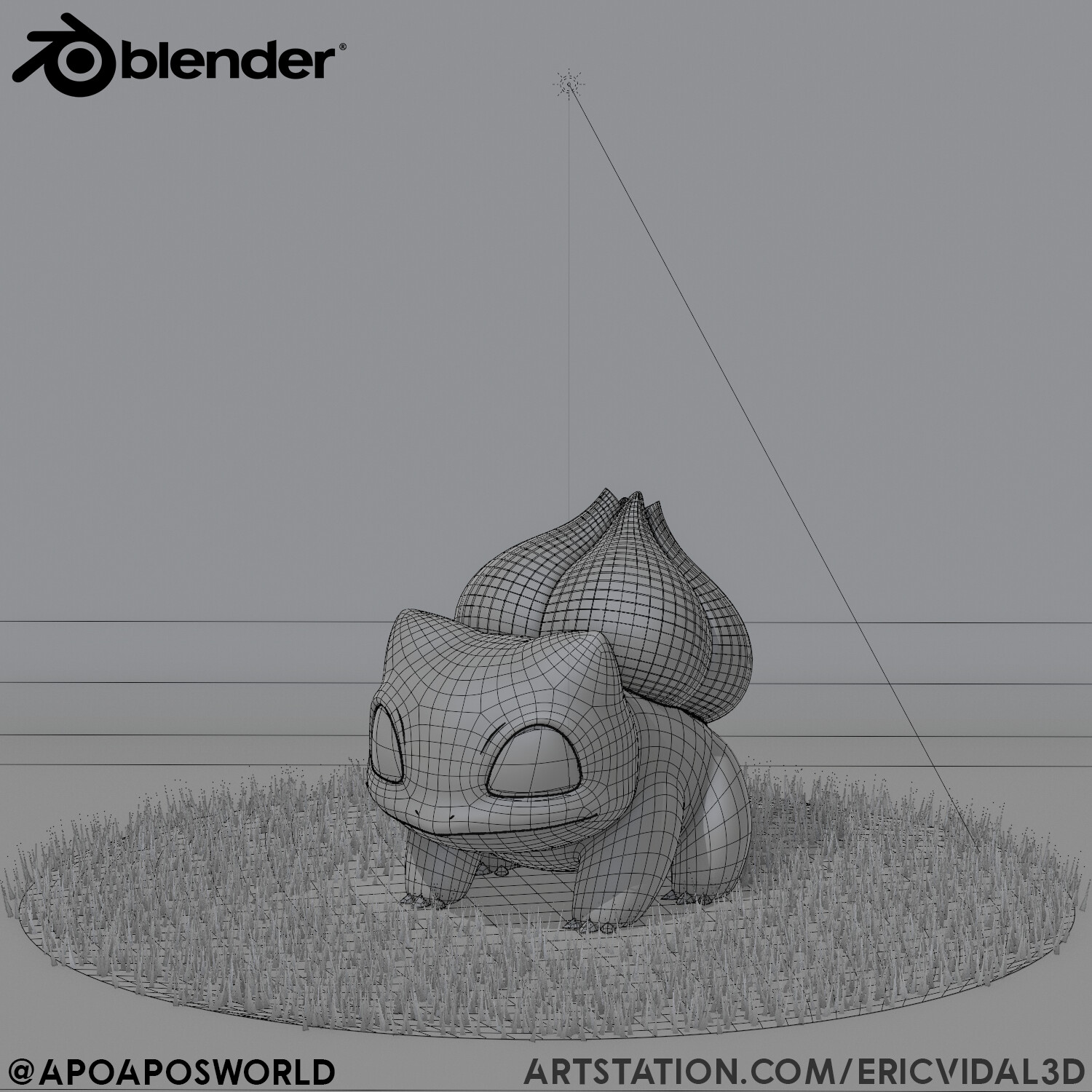 Eric Vidal - Bulbasaur FanArt