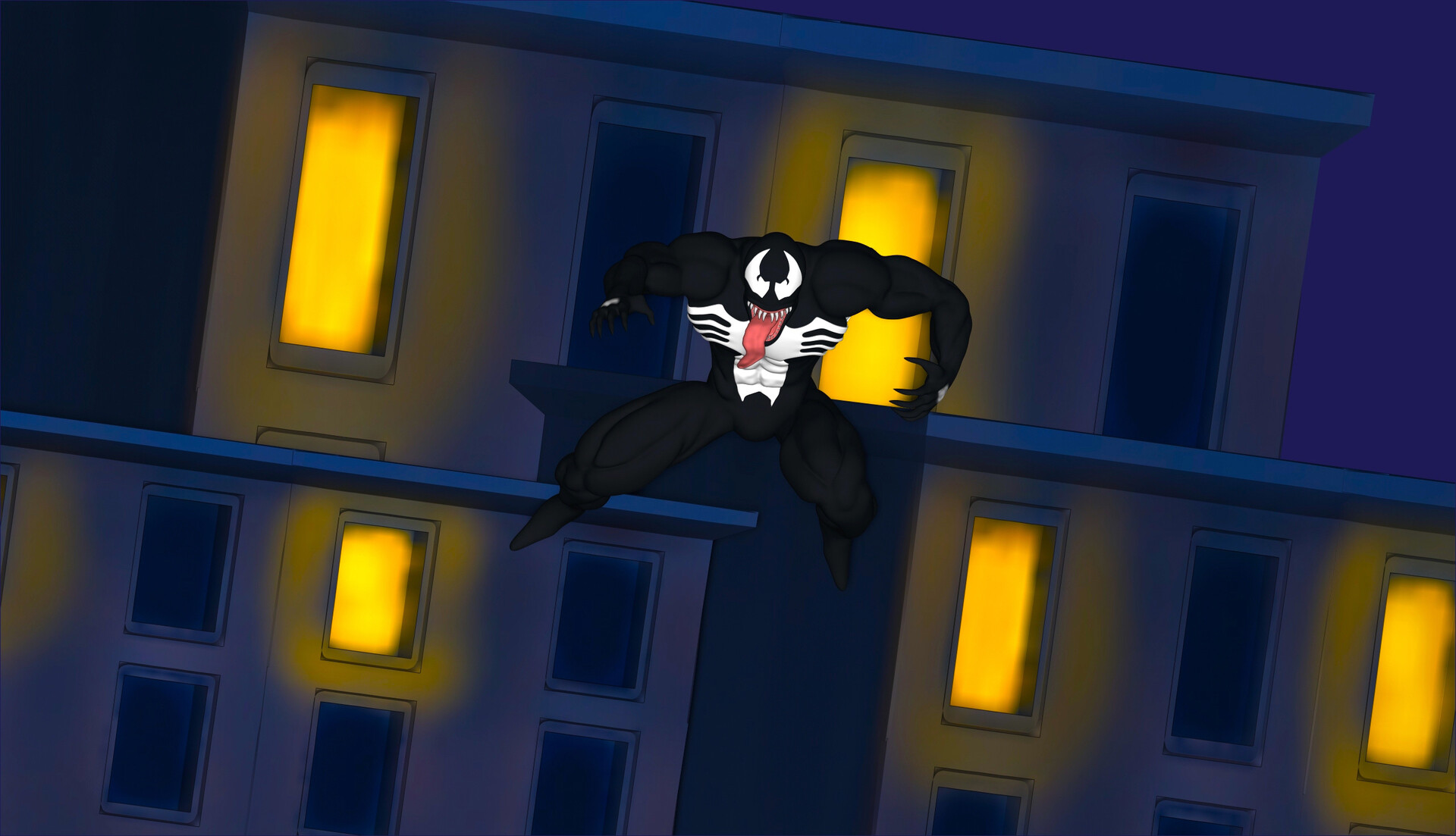 ArtStation - VENOM | SPIDER-MAN ANIMATED SERIES