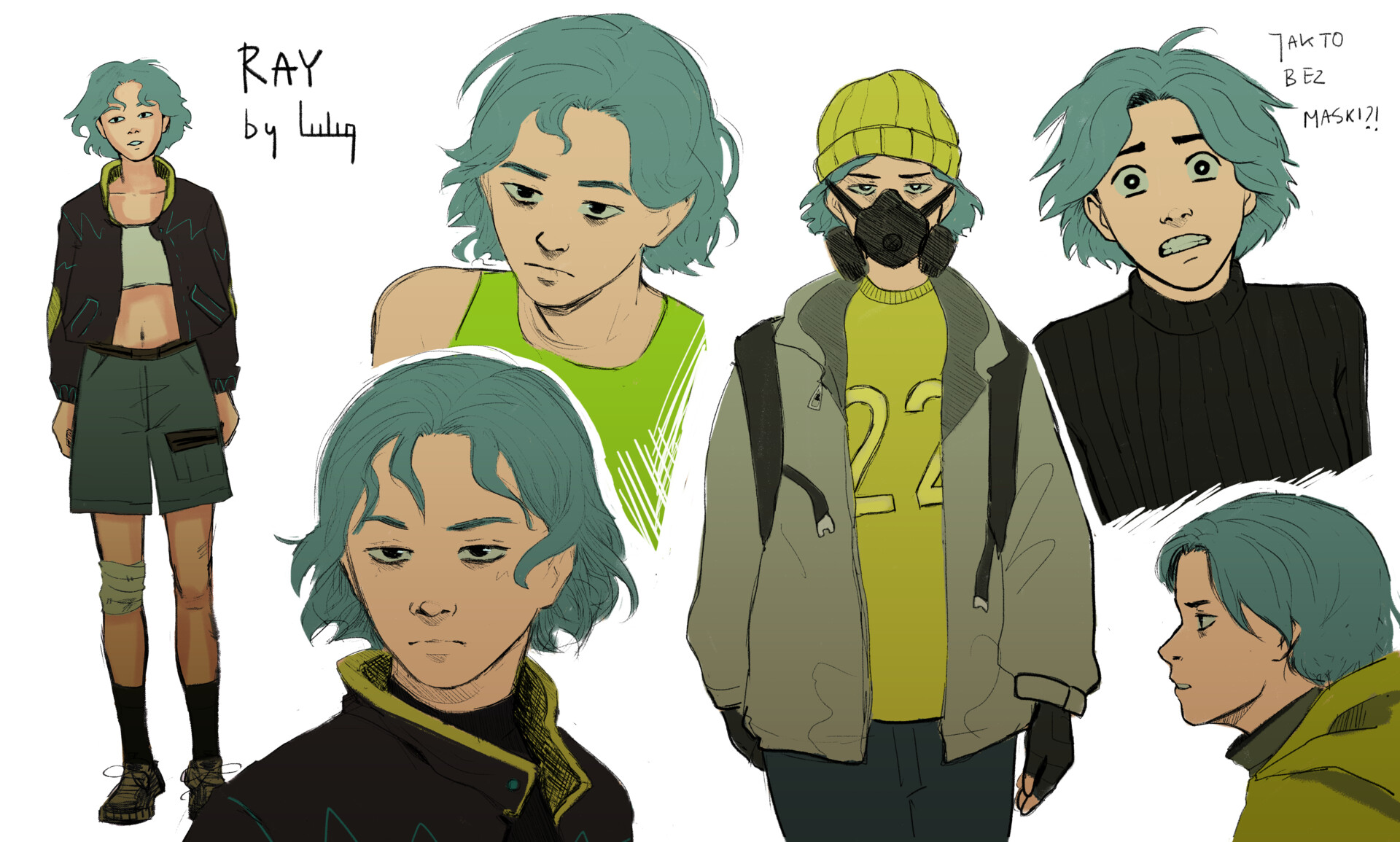 ArtStation - Ray character design