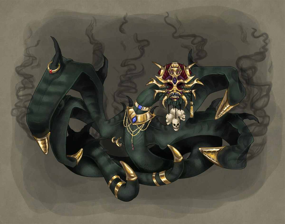 ArtStation - Couatl Quen: Goddess of Illusion