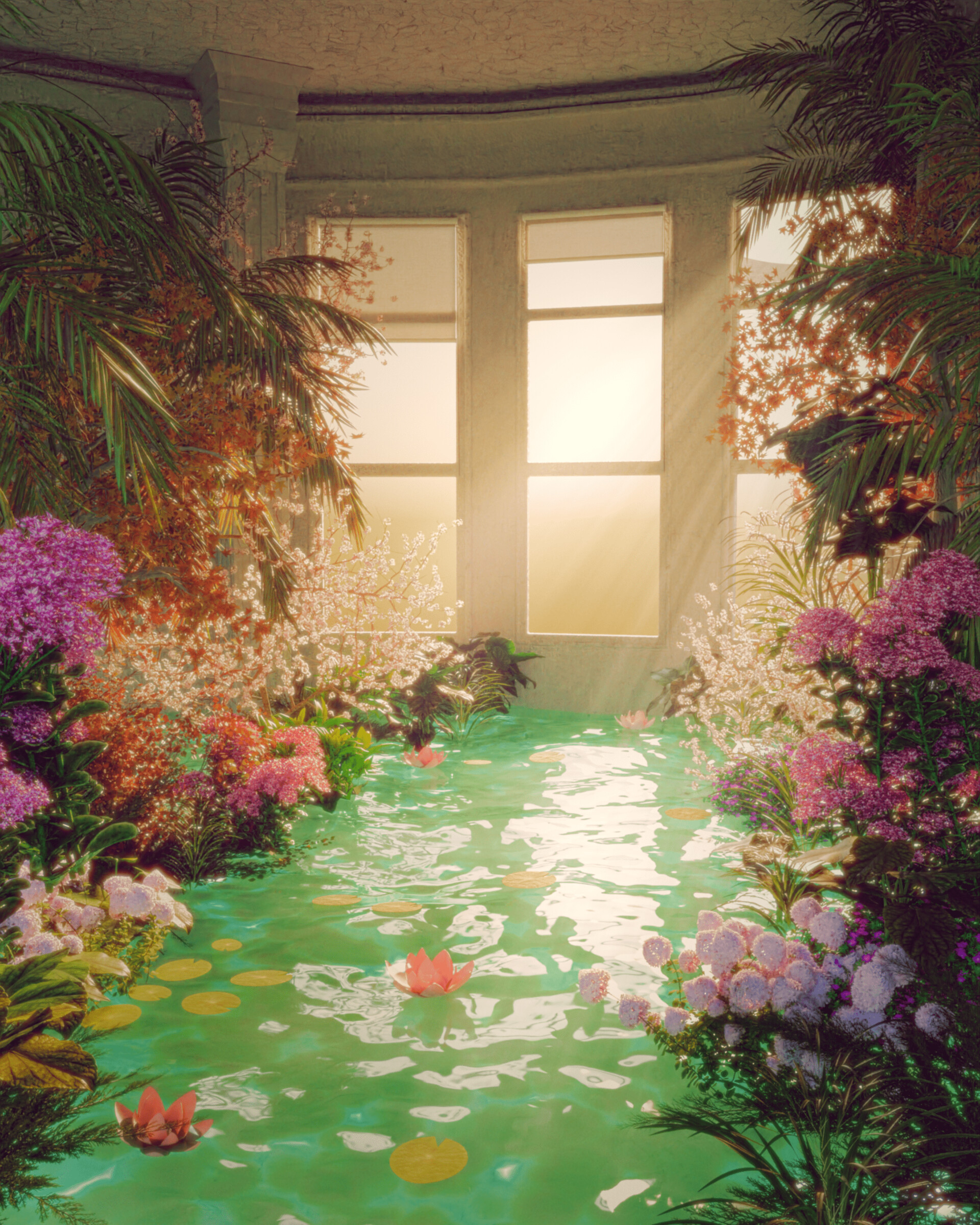 ArtStation - Liminal space backroom