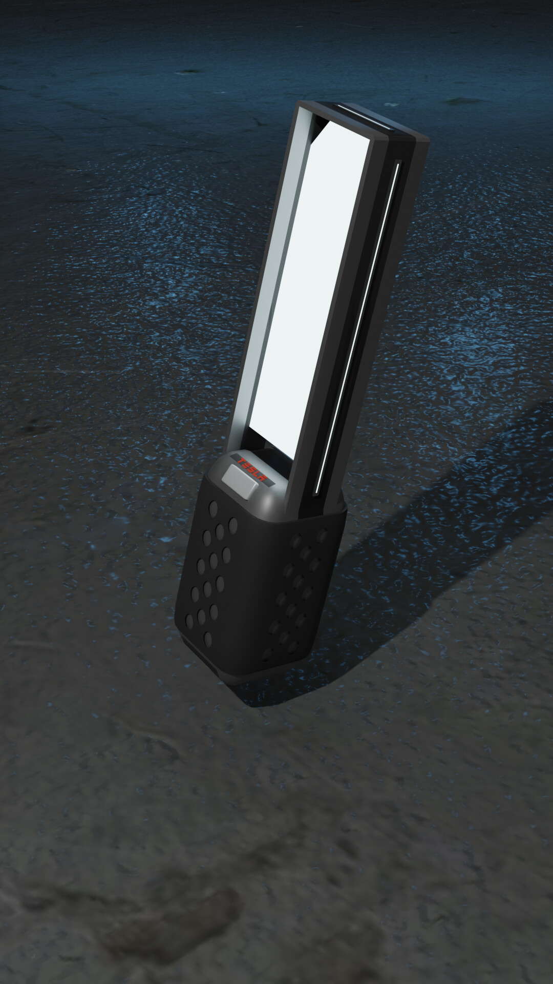 ArtStation - Tesla flashlight