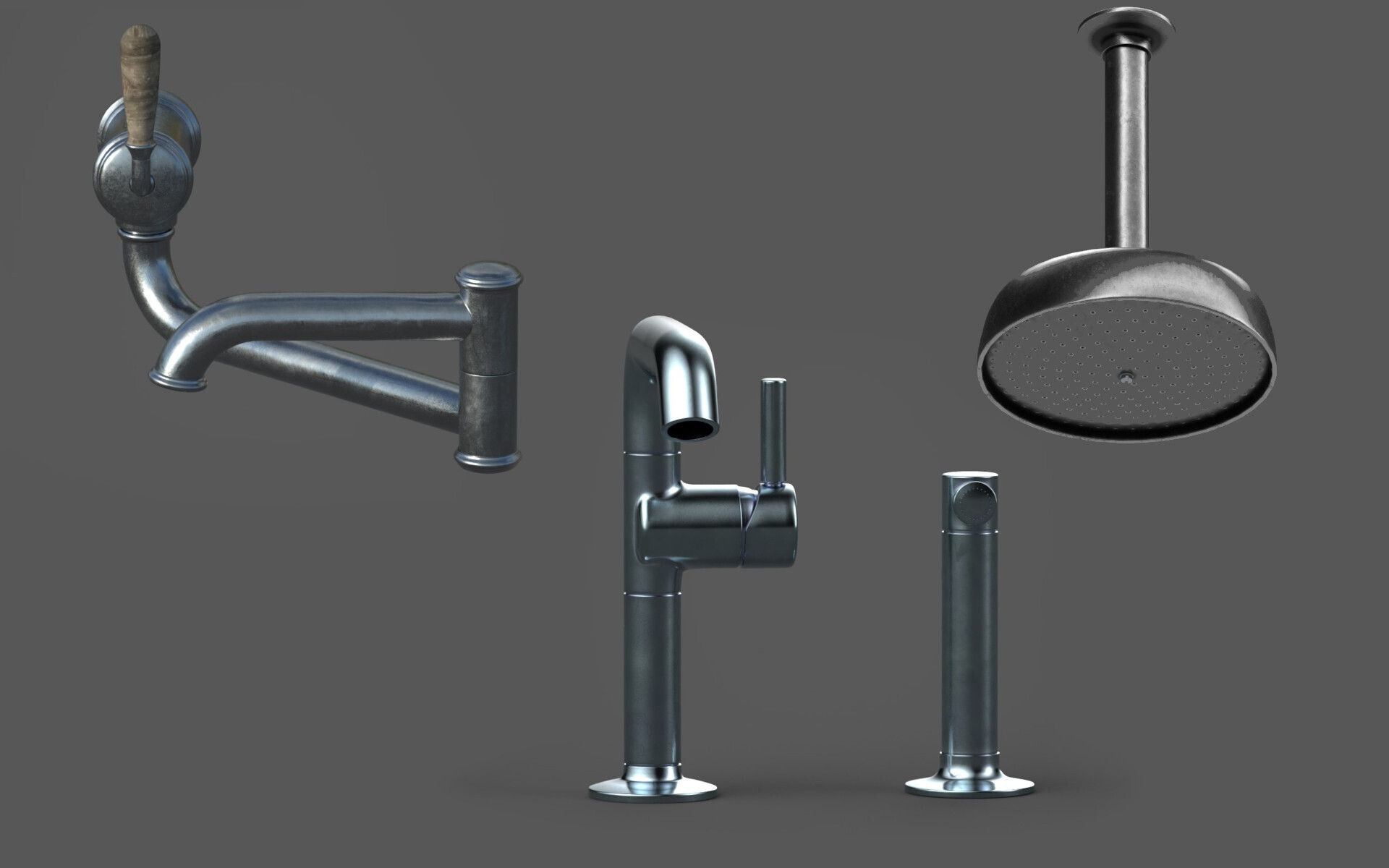 ArtStation - Bathroom props