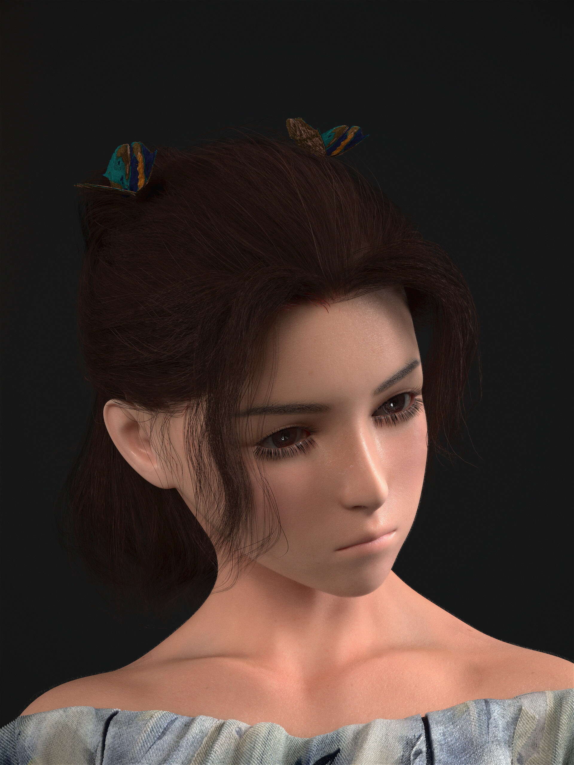 ArtStation - Angry girl