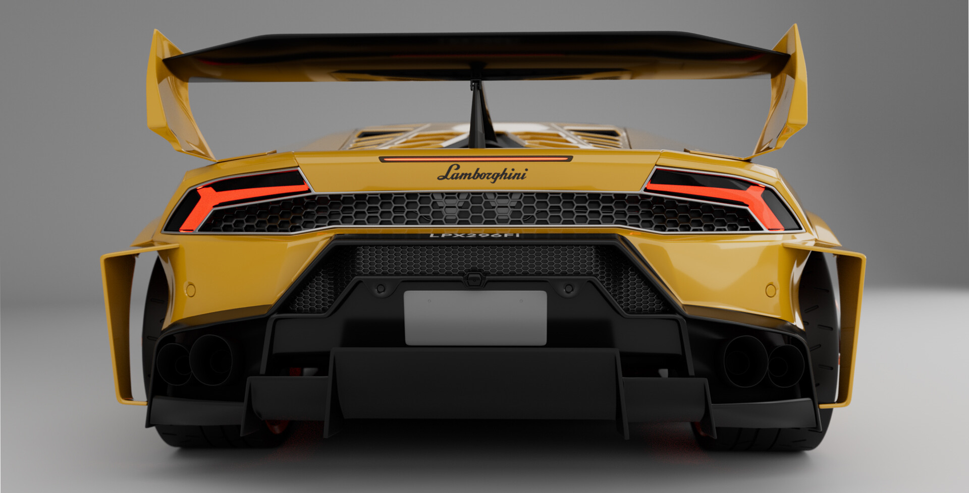 Ehsan Tabasi - Lamborghini 3D Car Modeling & Texturing in C4D