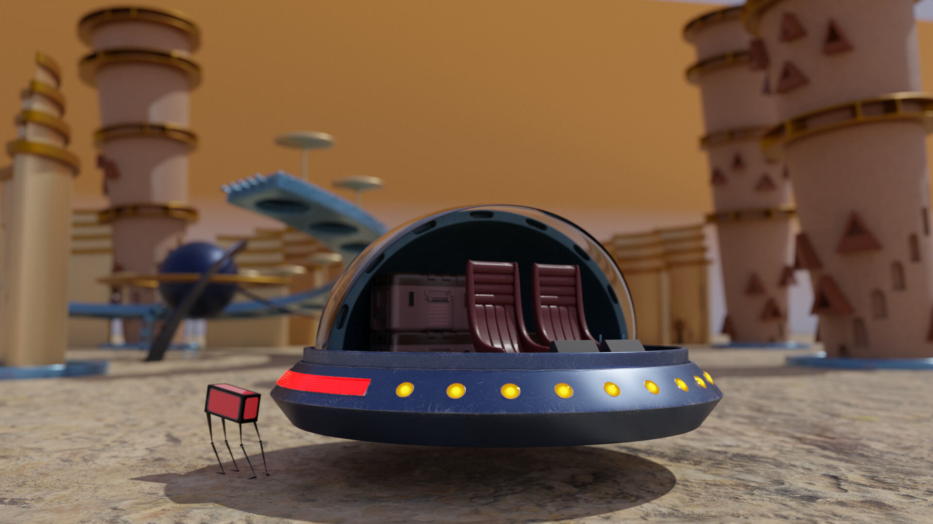 ArtStation - The mystery of the third planet