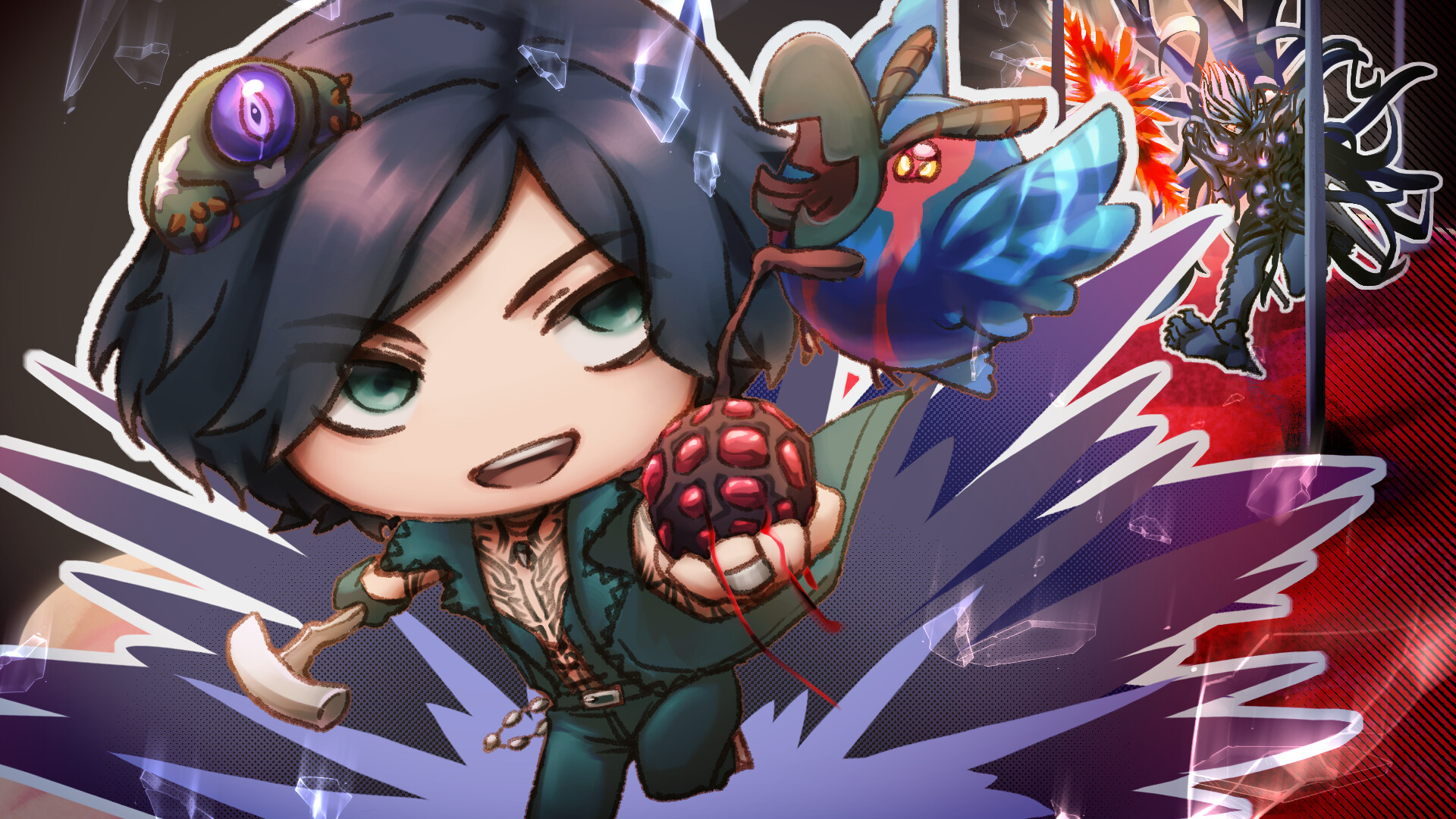 ArtStation - Devil may cry - V 2022birthday