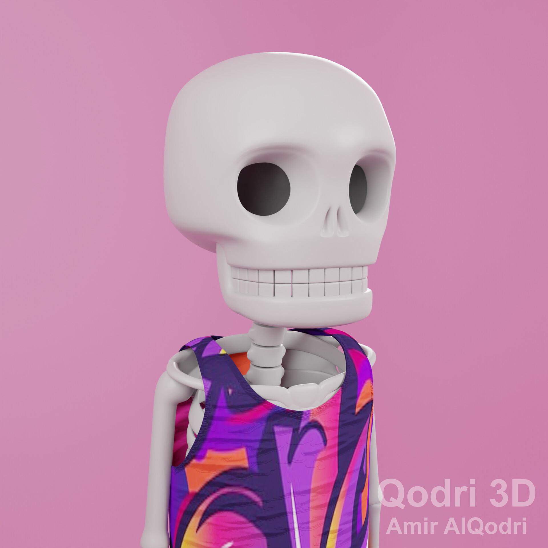 ArtStation - Skeleton 3D