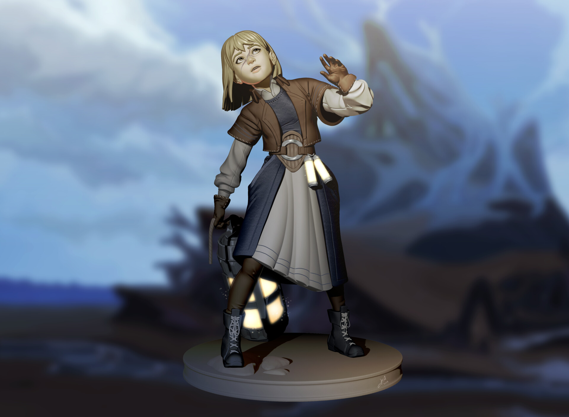 ArtStation - Character Development - Ayvel, the Tinker