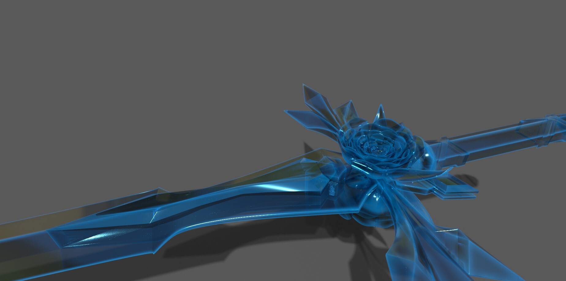 ArtStation - Blue Rose Sword for Anime Called Sword Art Online