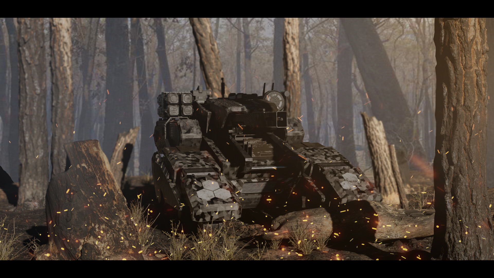 ArtStation - Sci-Fi Tank