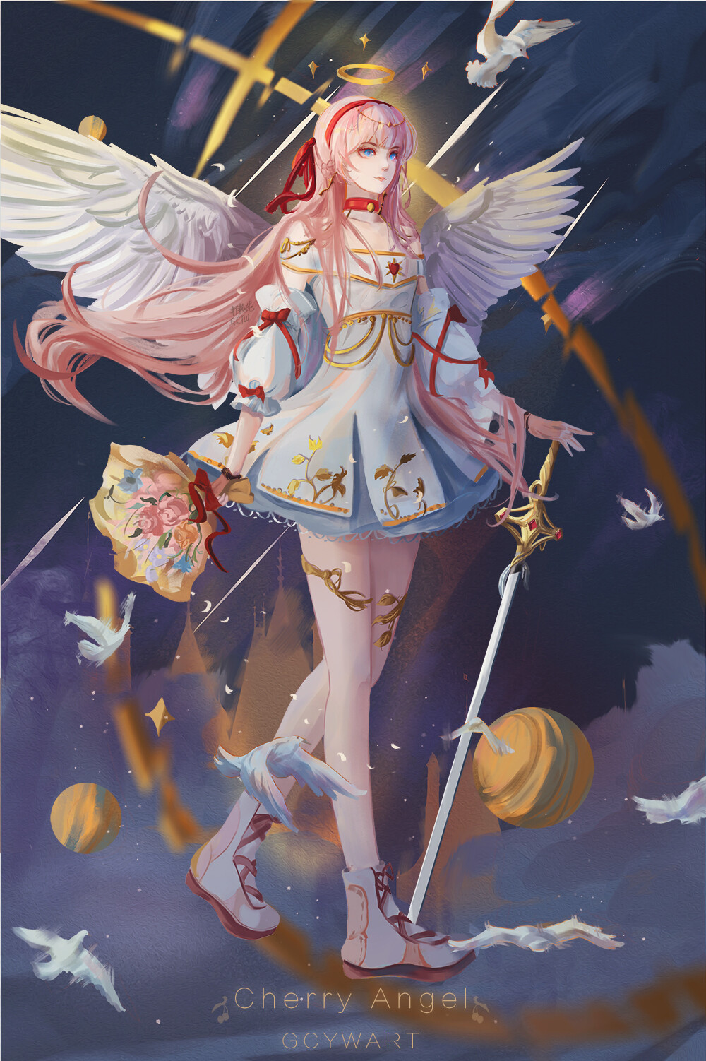 ArtStation - Cherry Angel.