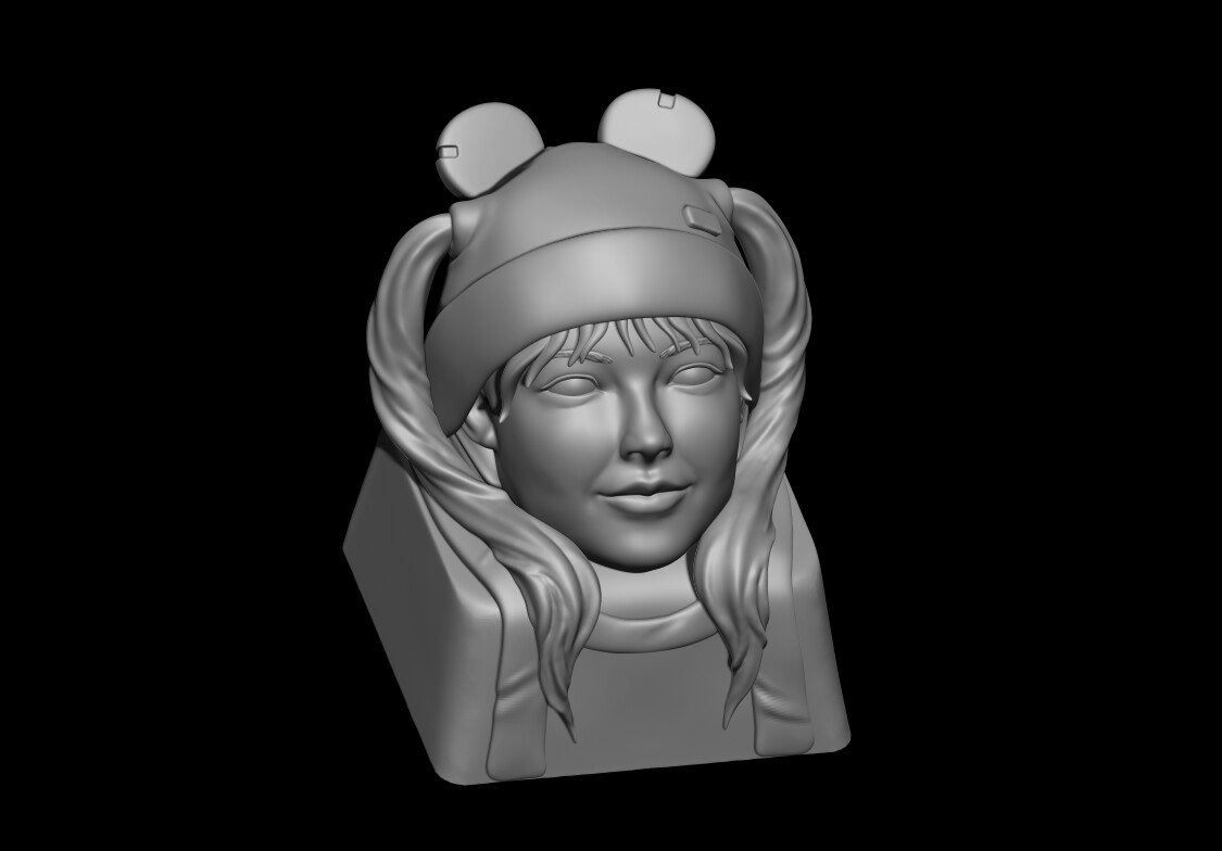 ArtStation - Danielle (NewJeans) Fan Art Keycap