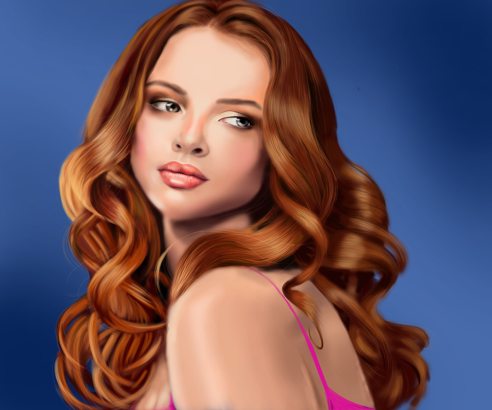 ArtStation - PORTRAIT OF A WOMAN