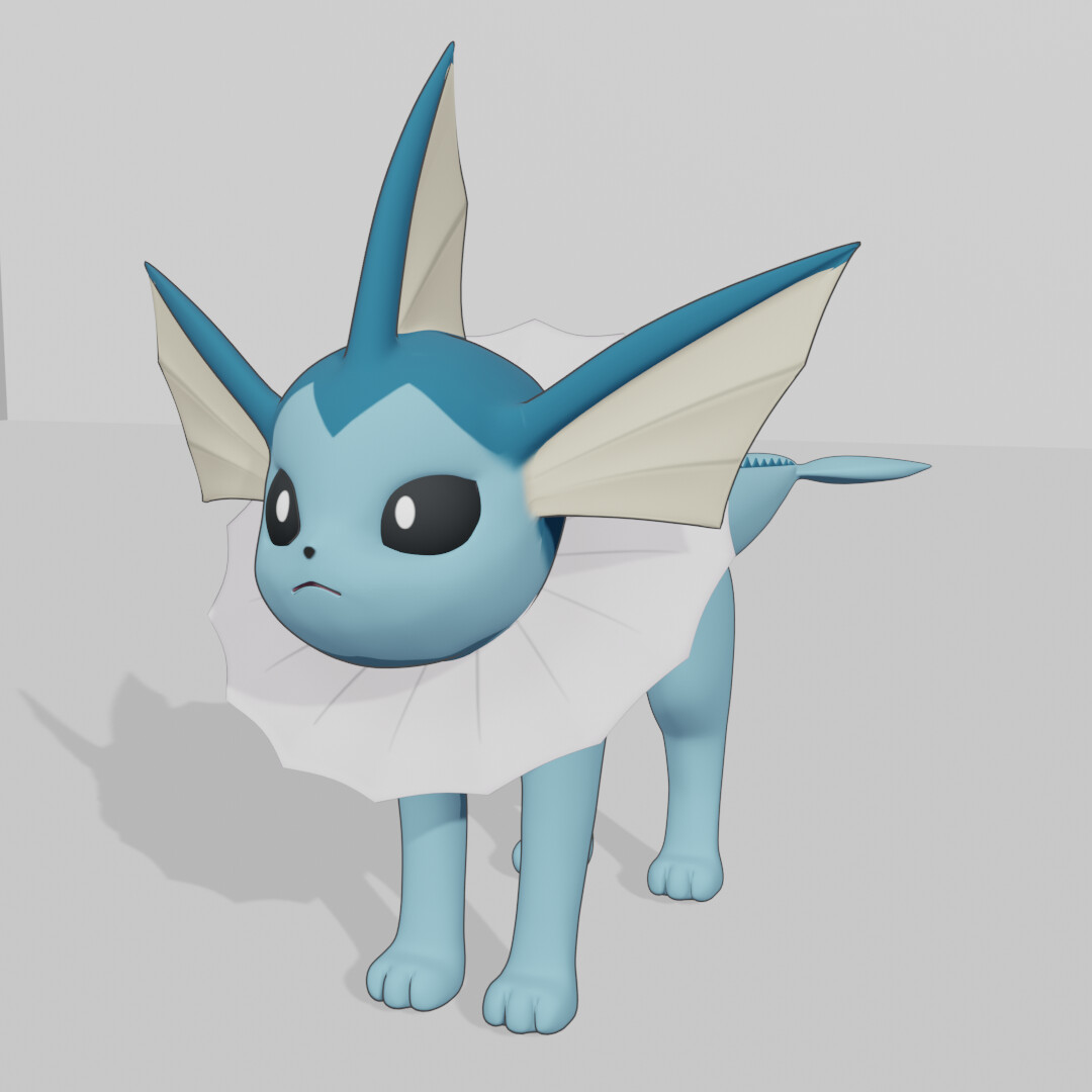 Artstation Vaporeon Pokemon