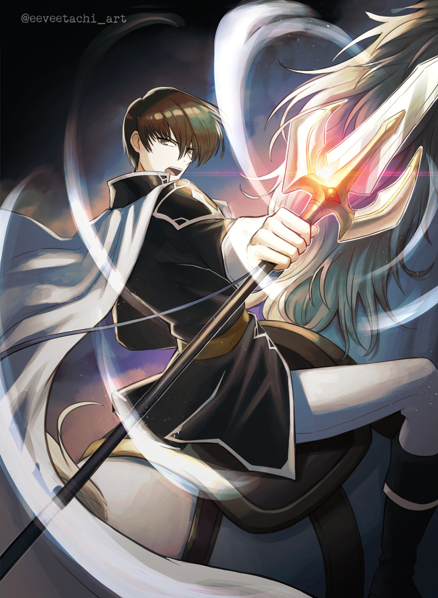 Eeveetachi - Quan FE4 card illustration