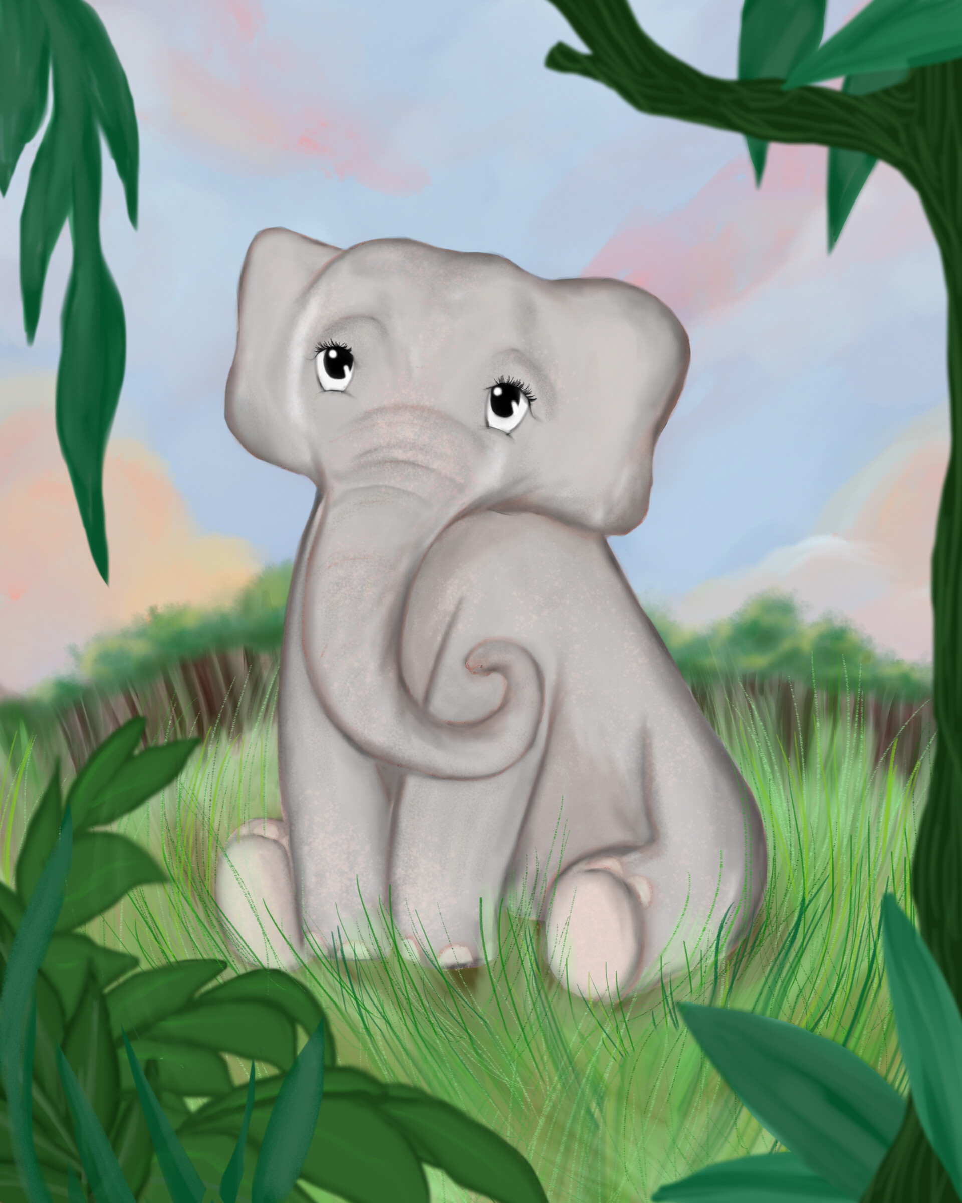ArtStation - Baby Elephant