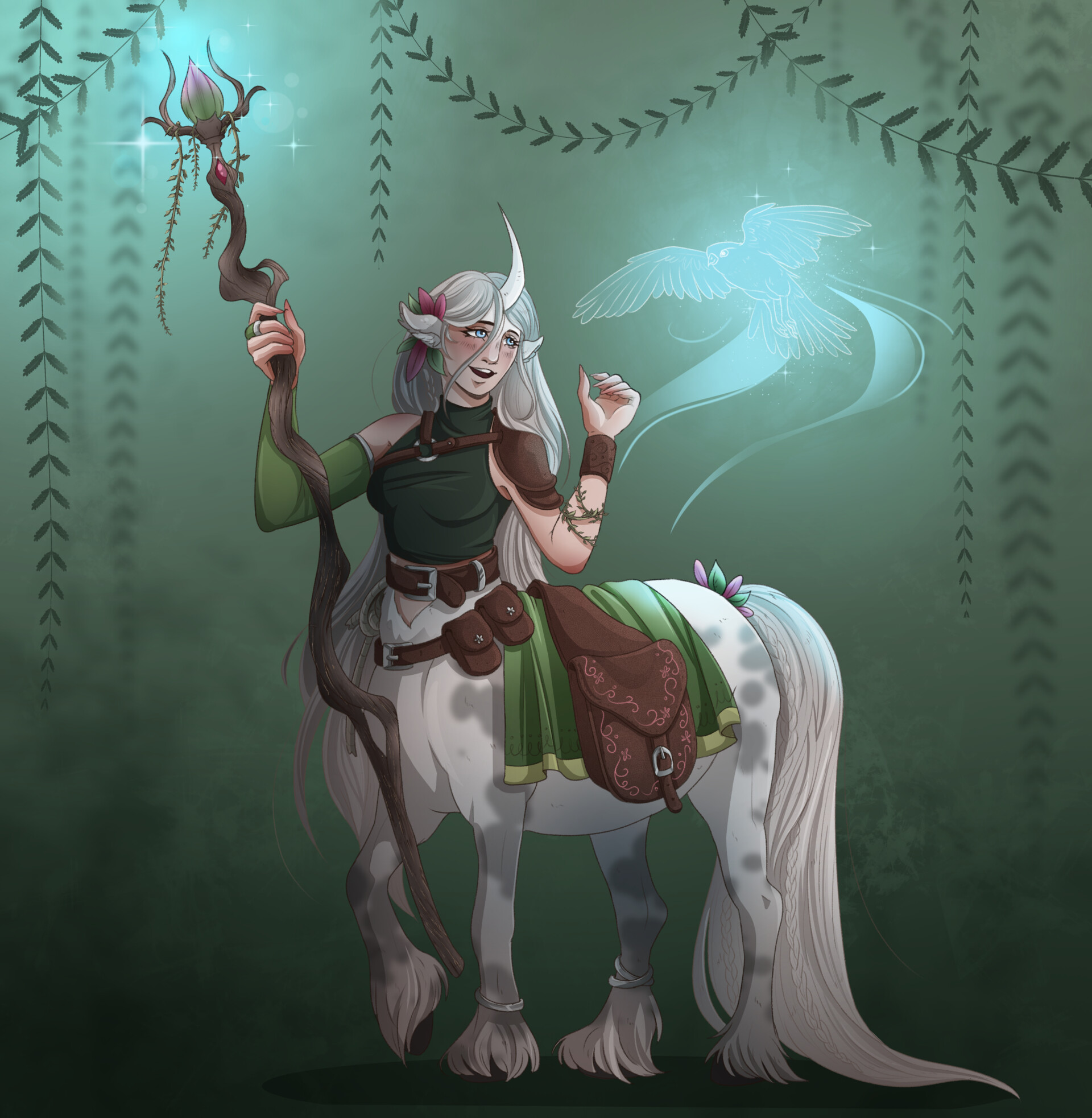 ArtStation - Dnd character Druid Centaur